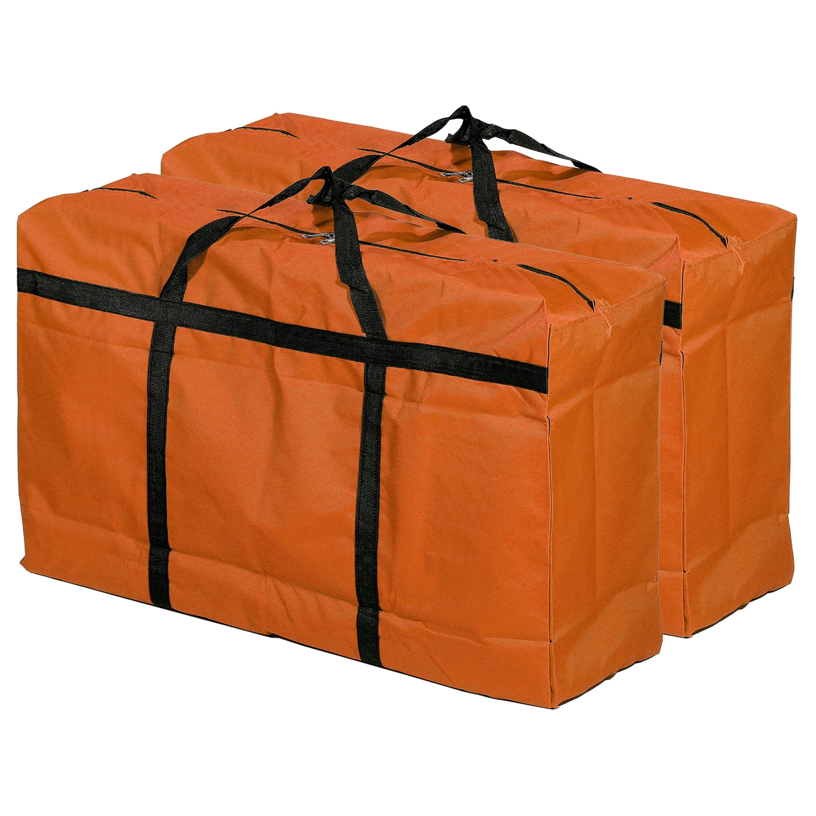 Uxcell 125L Capacity Storage Tote with Zippers Clothes Moving Tote Bags ...