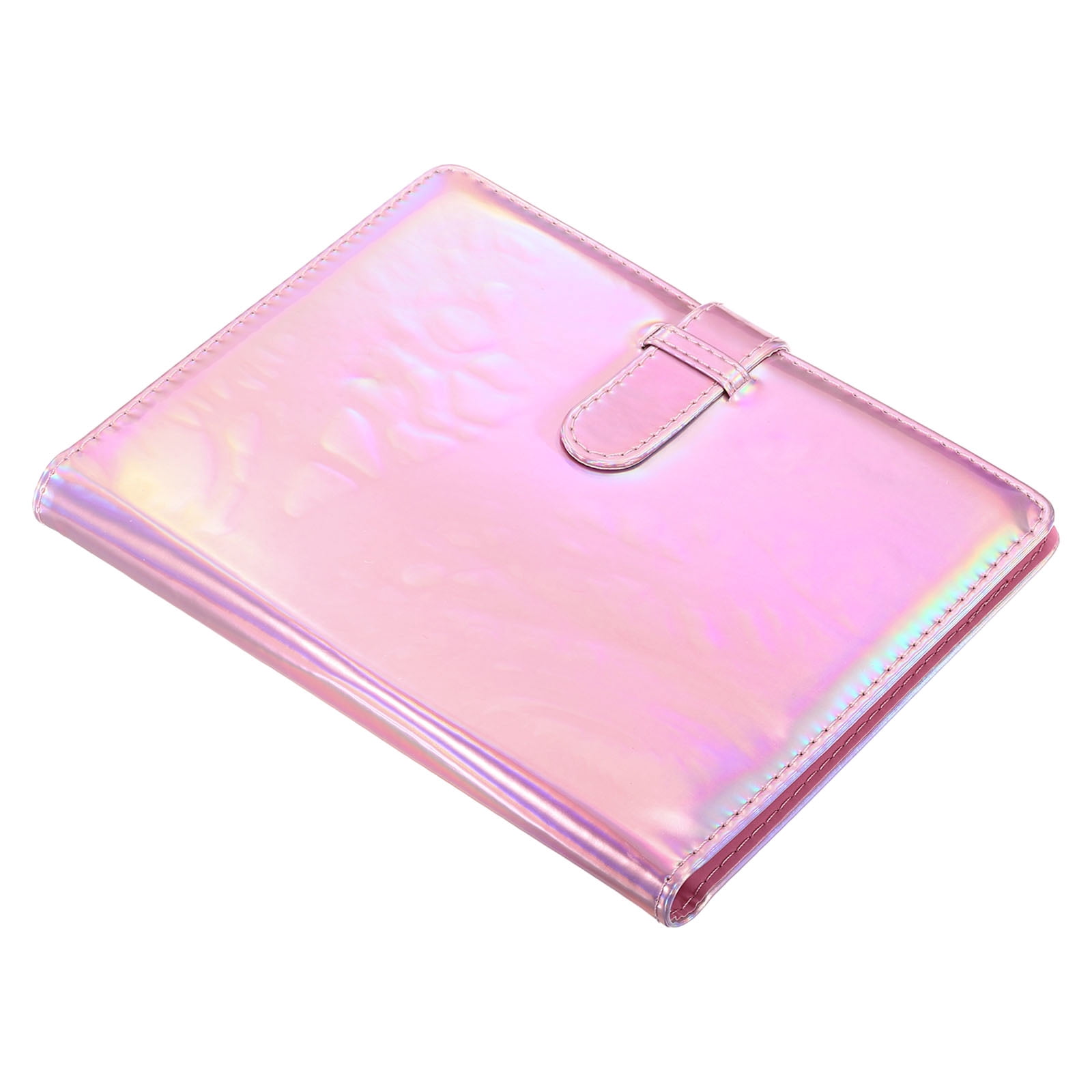 Uxcell 128 Pockets Wallet Photo Album,PU leather,Cloth Mini 3inch Photo ...