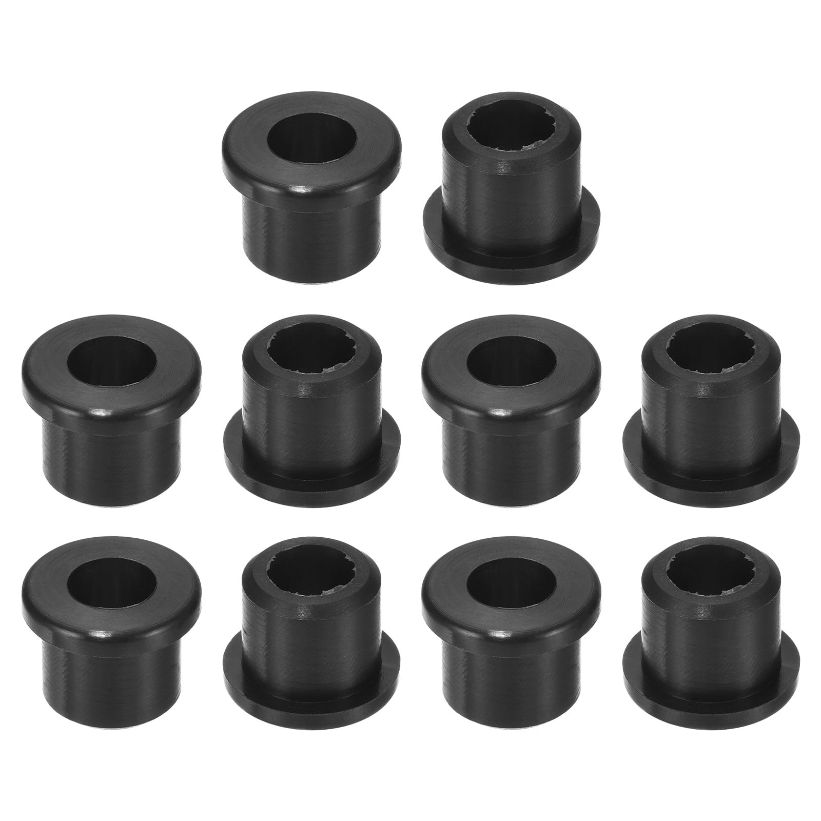 Uxcell 12Pack Rubber Grommets 12mm Drill Hole, 8mm ID Top Hat Hole Plug ...