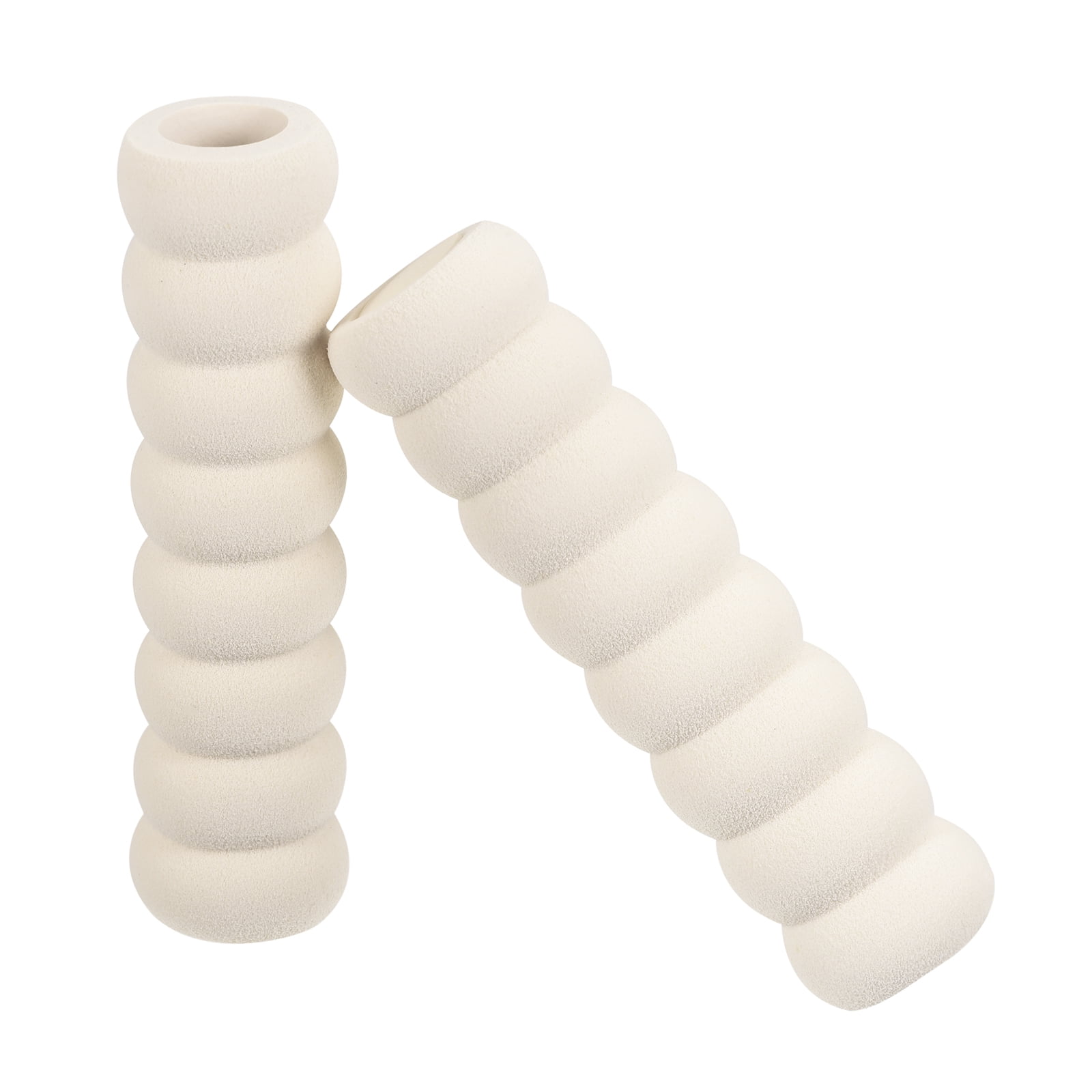 Uxcell 12Pack White Nitrile Rubber Door Handle Covers Knob Protectors ...