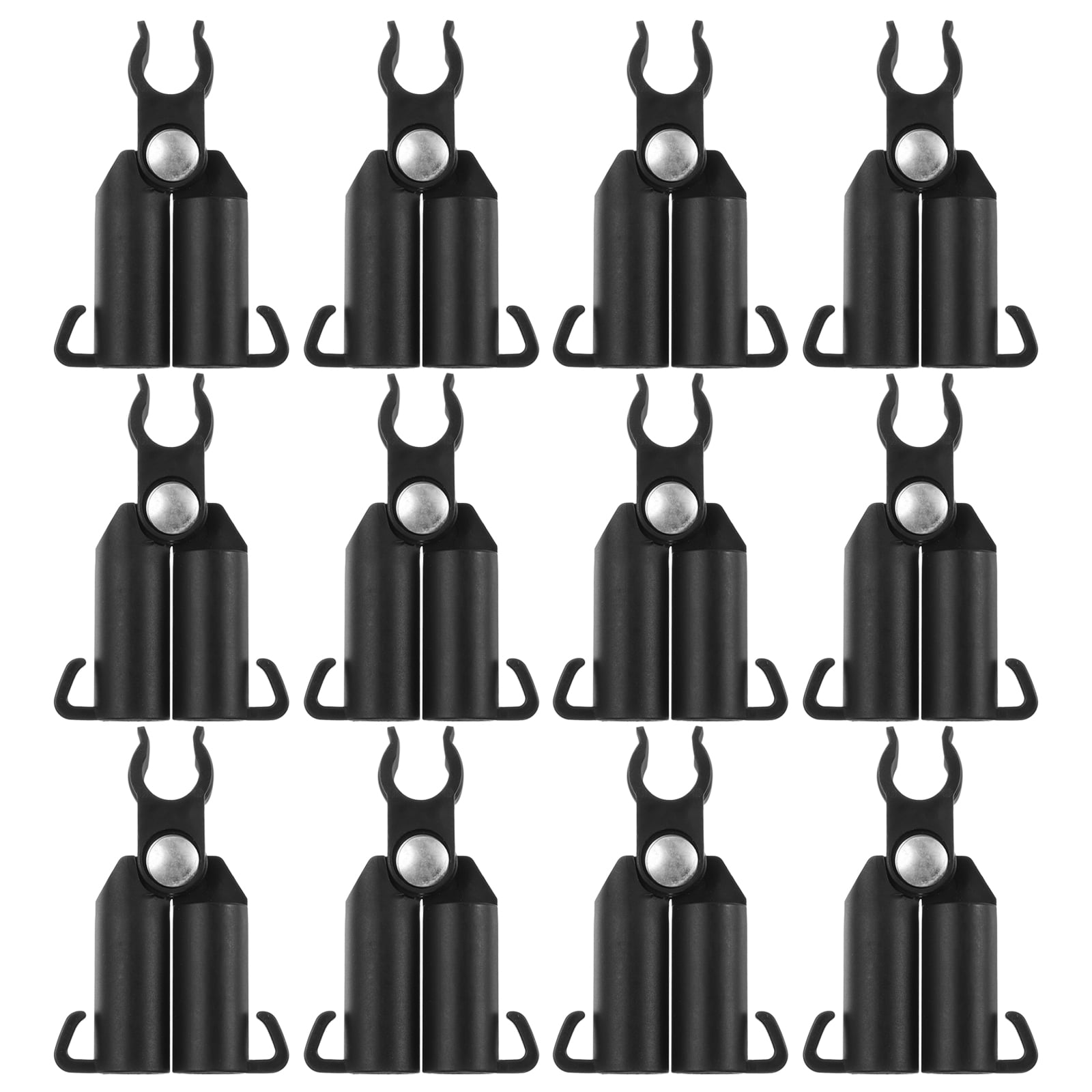 Uxcell 12Pcs 11mm Adjustable A-type Plant Trellis Connectors Clips for ...