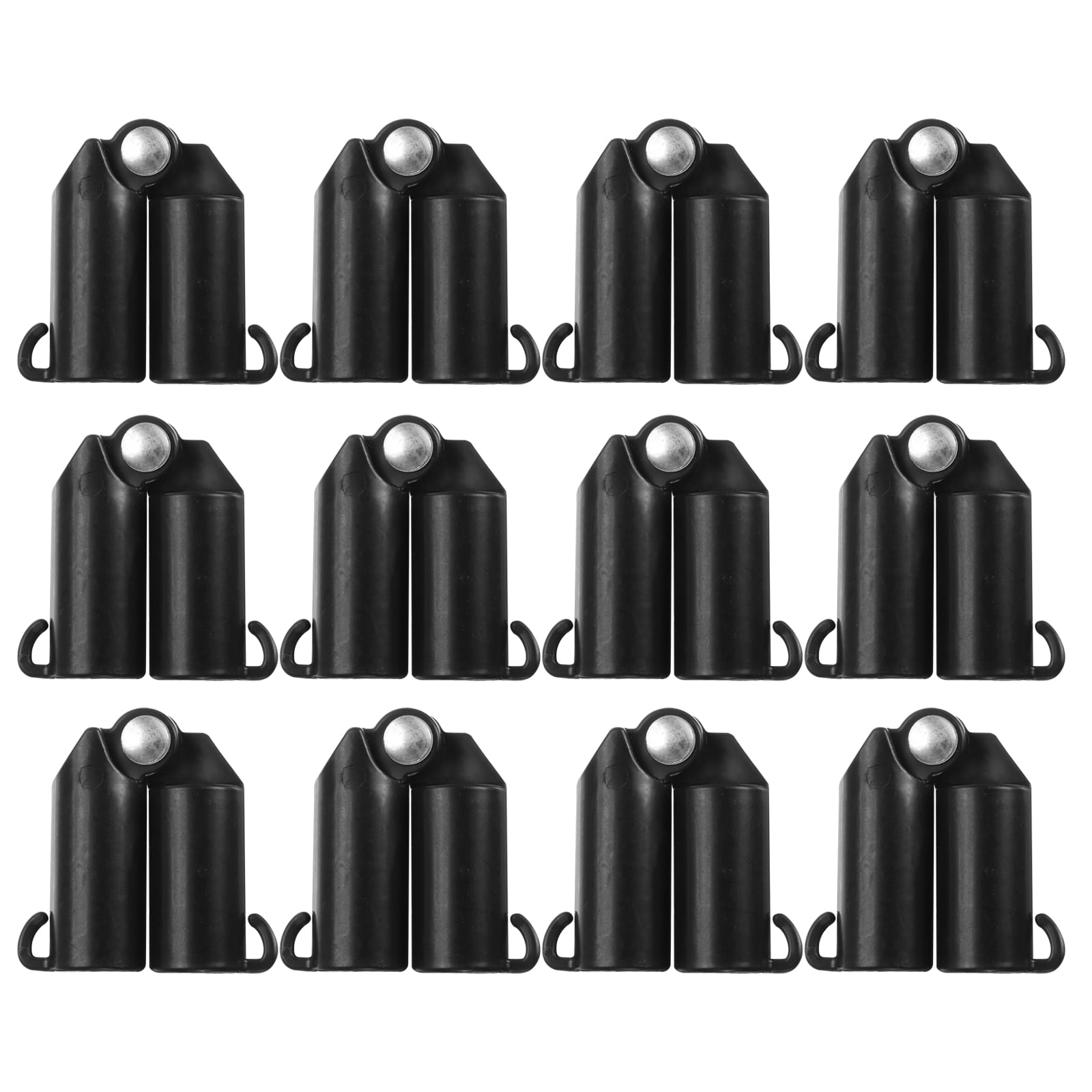 Uxcell 12Pcs 16mm Adjustable B-type Plant Trellis Connectors Clips for ...