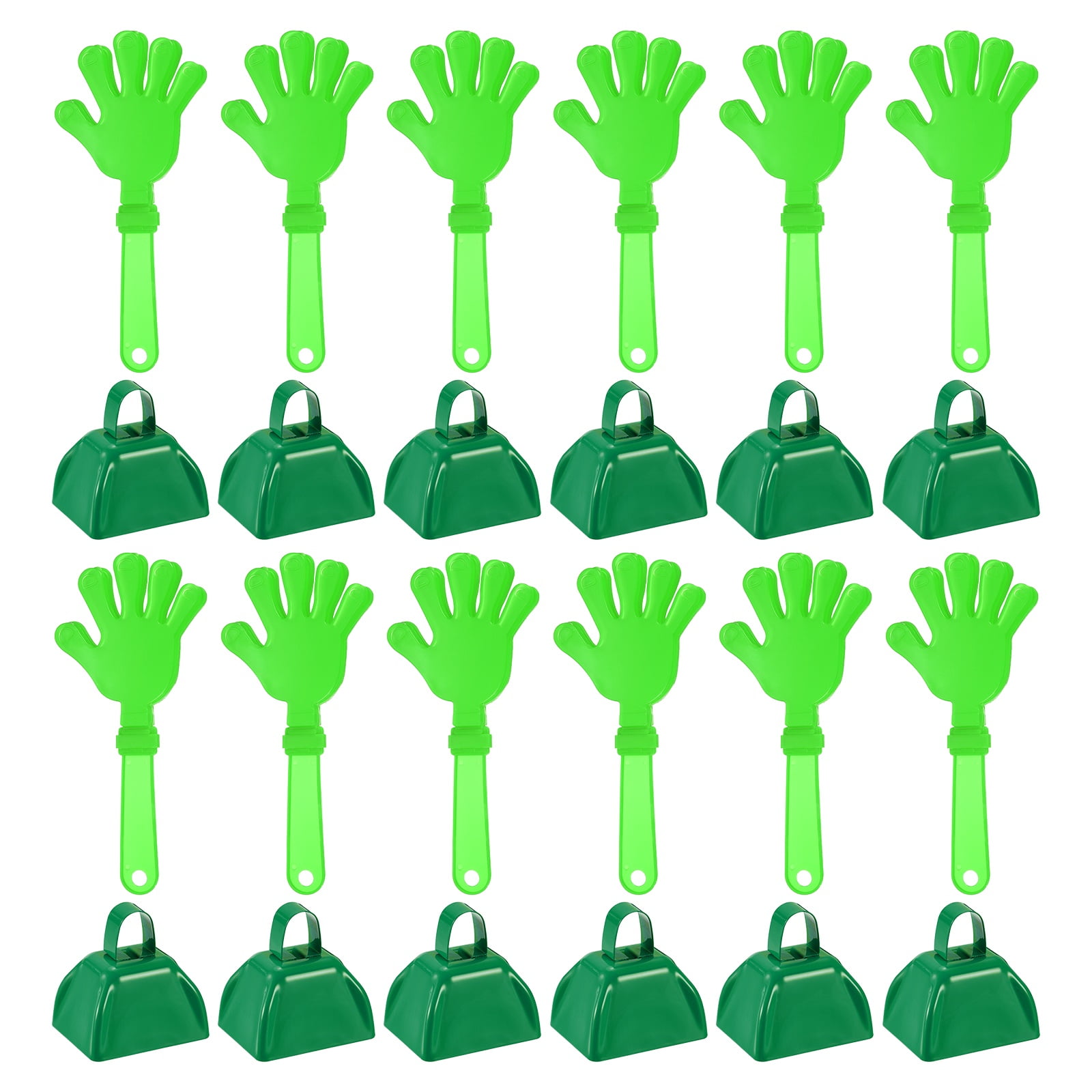 Uxcell 12Pcs Cow Bells for Football Games, 3 Inch Cowbells for Sporting ...