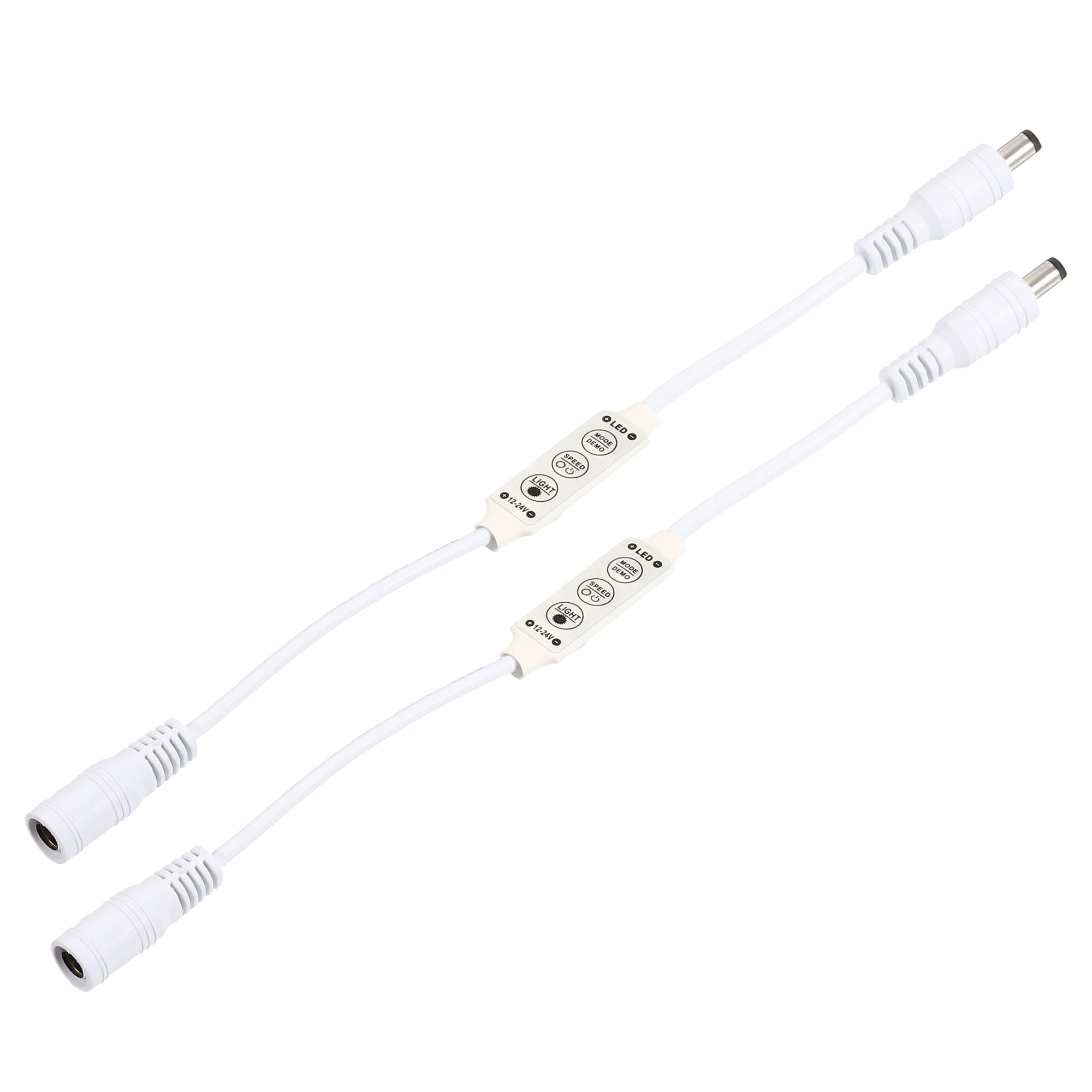 Uxcell 12V to 24V DC Plug Brightness Controller Lamp Switch Single ...