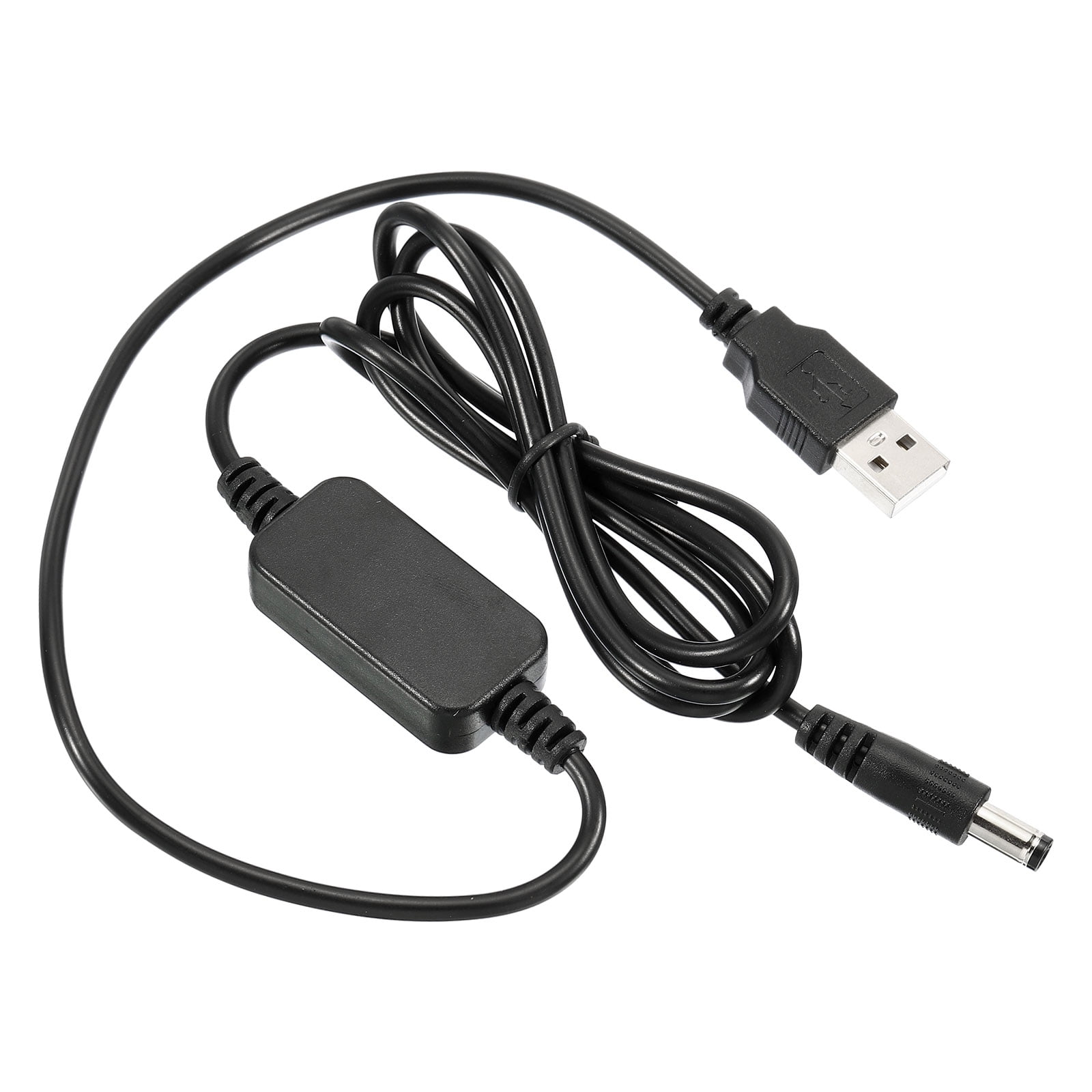 Uxcell 12W USB Step Up Voltage Converter 5V to DC 12V Jack 5.5x2.5mm ...