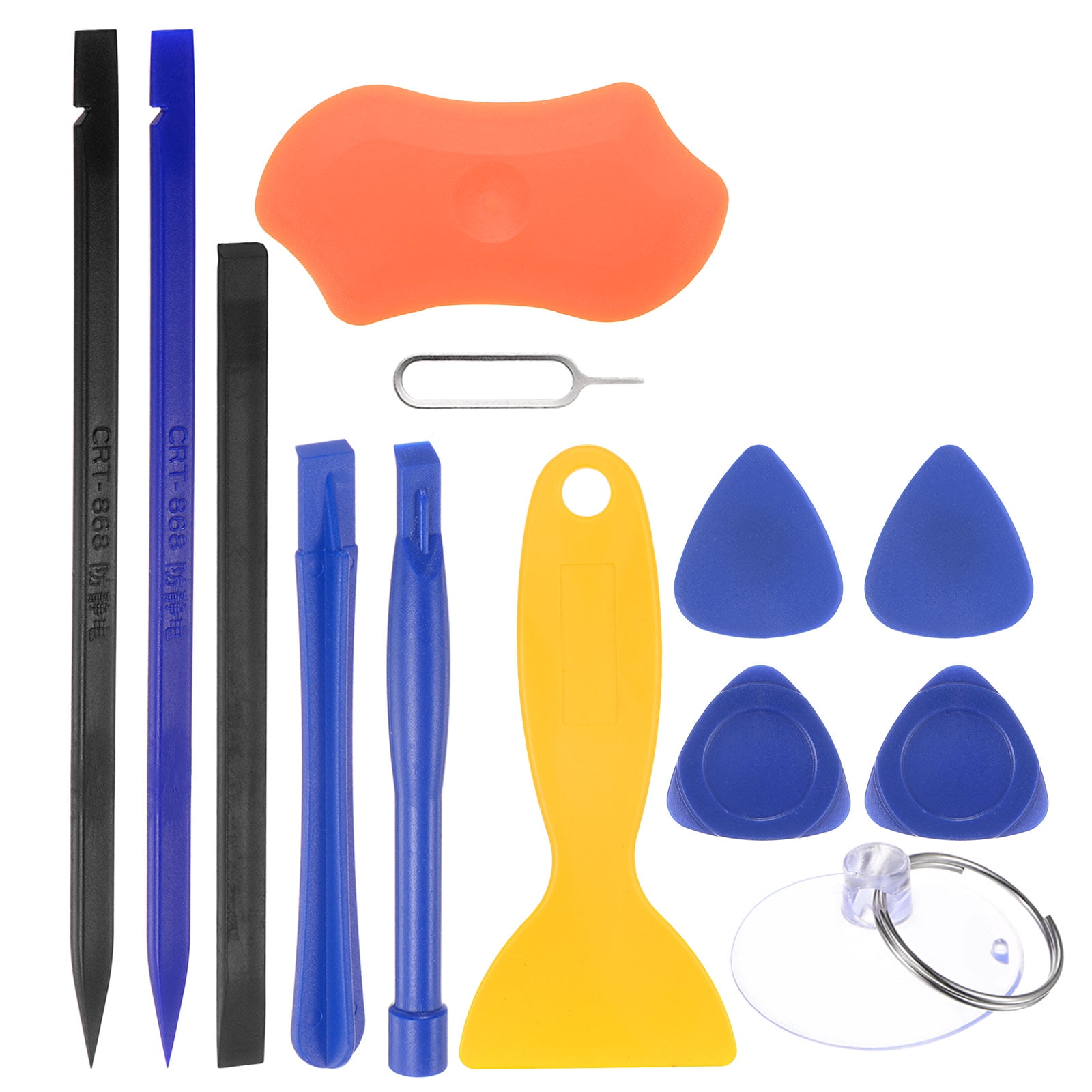 Uxcell 12in1 Set Electronics Repair Tool Kit Plastic Bar, Scraper Set ...