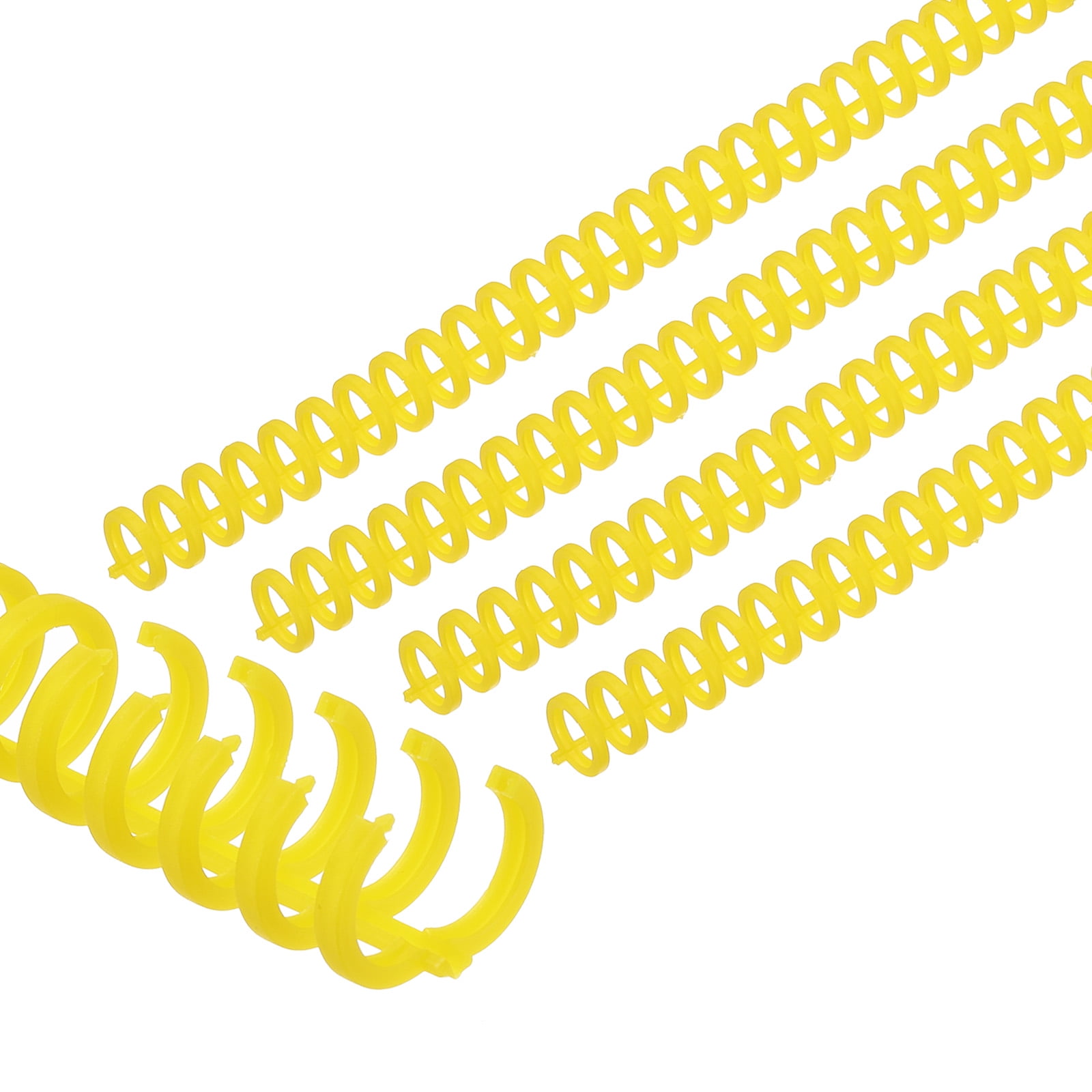 Uxcell 12mm(1/2") Plastic Spiral Binding Coils, 25 Pcs Binding Spirals ...