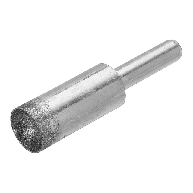 Uxcell 12mm 600 Fine Grits Diamond Mounted Point Spherical Concave Head ...