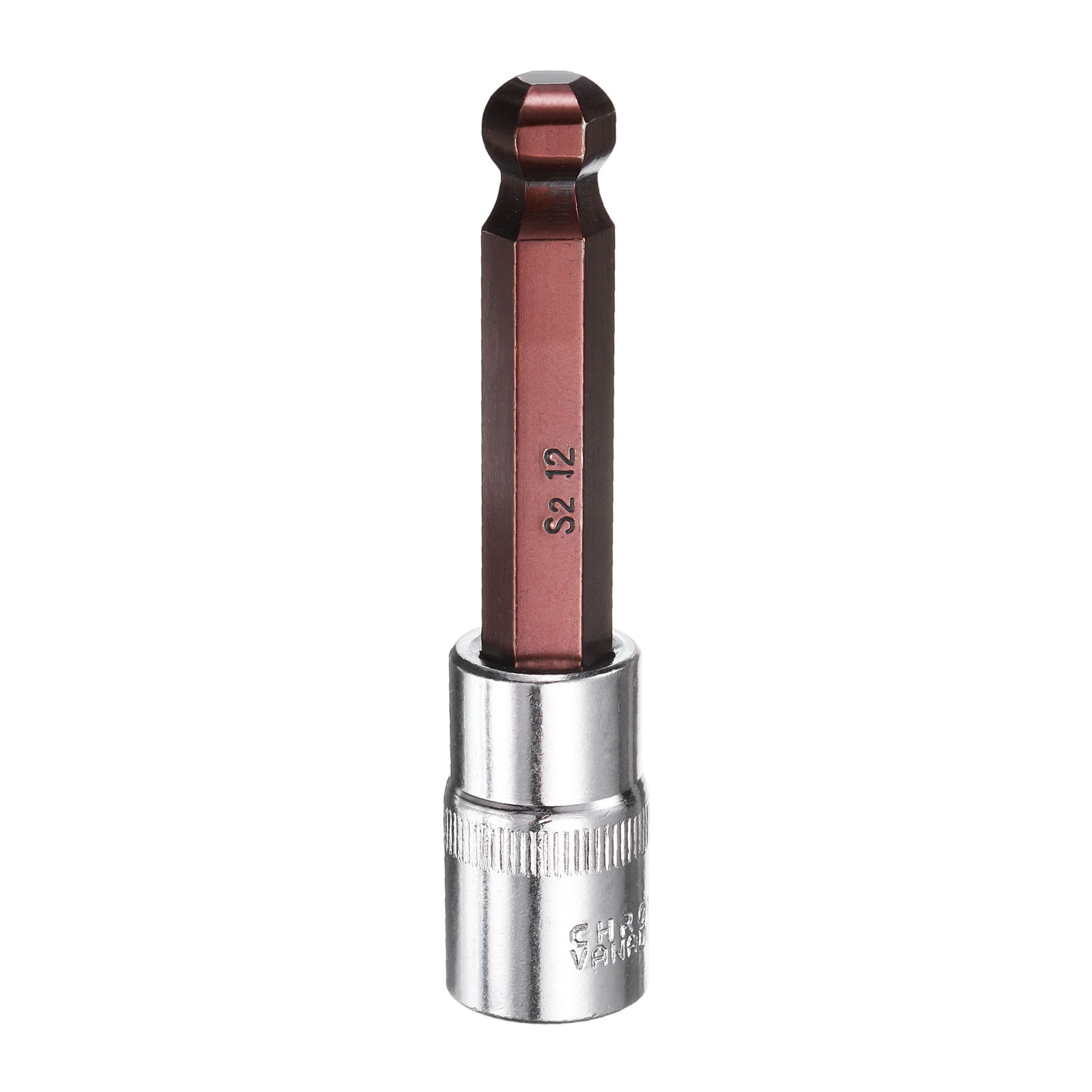 Uxcell 12mm Ball End Hex Bit Socket 1/2" Square Drive Metric Extension ...