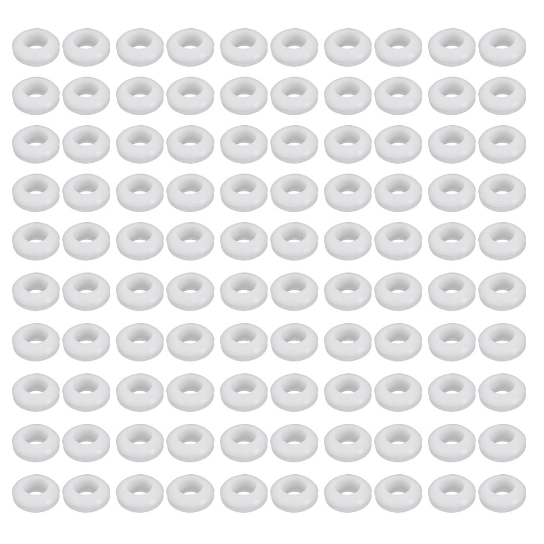 Uxcell 12mm Inner Dia. Rubber Double Side Grommet Eyelet Ring Wire ...