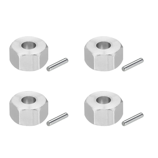 Uxcell 12mm RC Wheel Nut Wheel Hex Drive M3 with Pins for RC Model Car ...