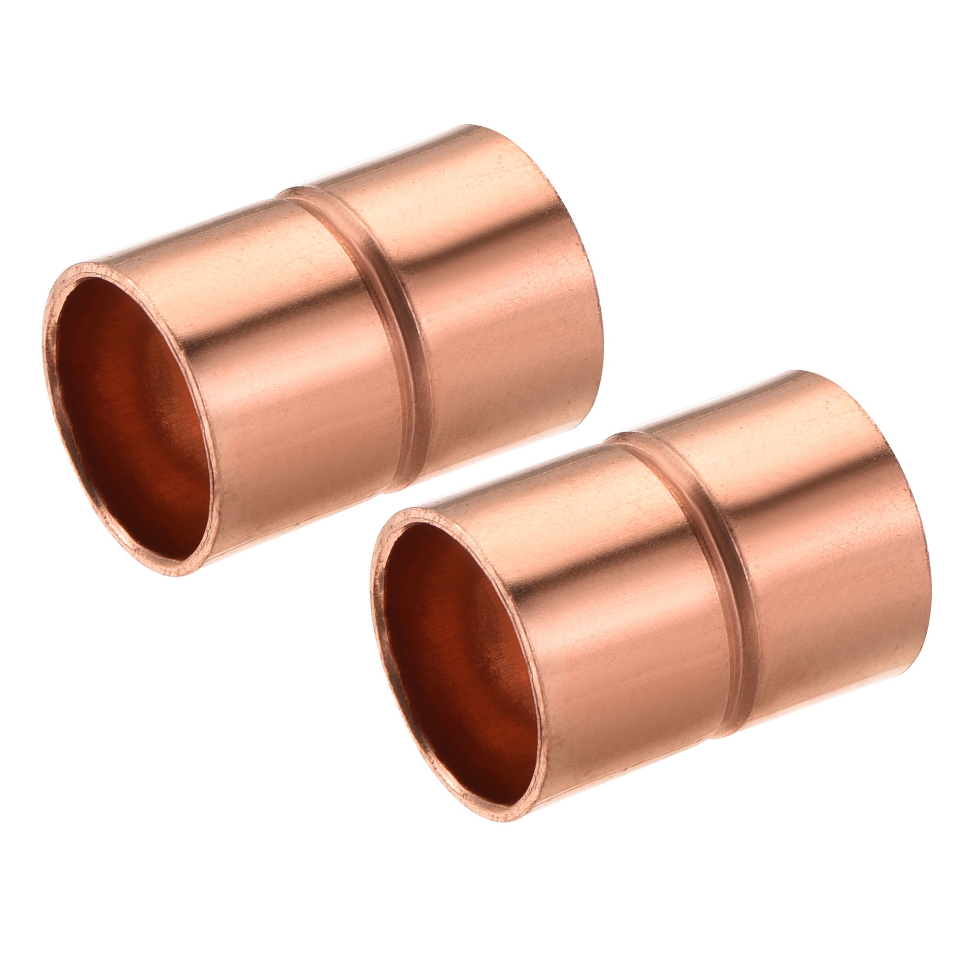 Uxcell 12mm Straight Copper Pipe Coupling Connecting Adapter Joint for ...