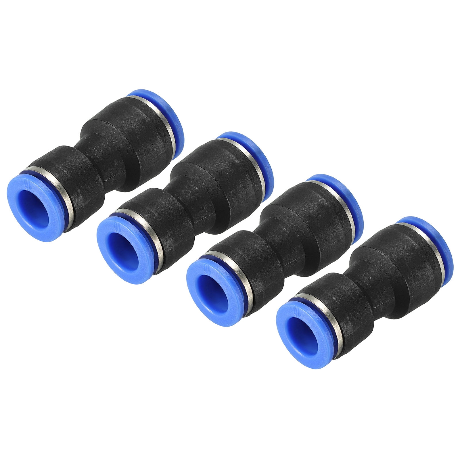 Uxcell 12mm to 10mm Tube OD Quick Connect Push to Connector Fitting ...