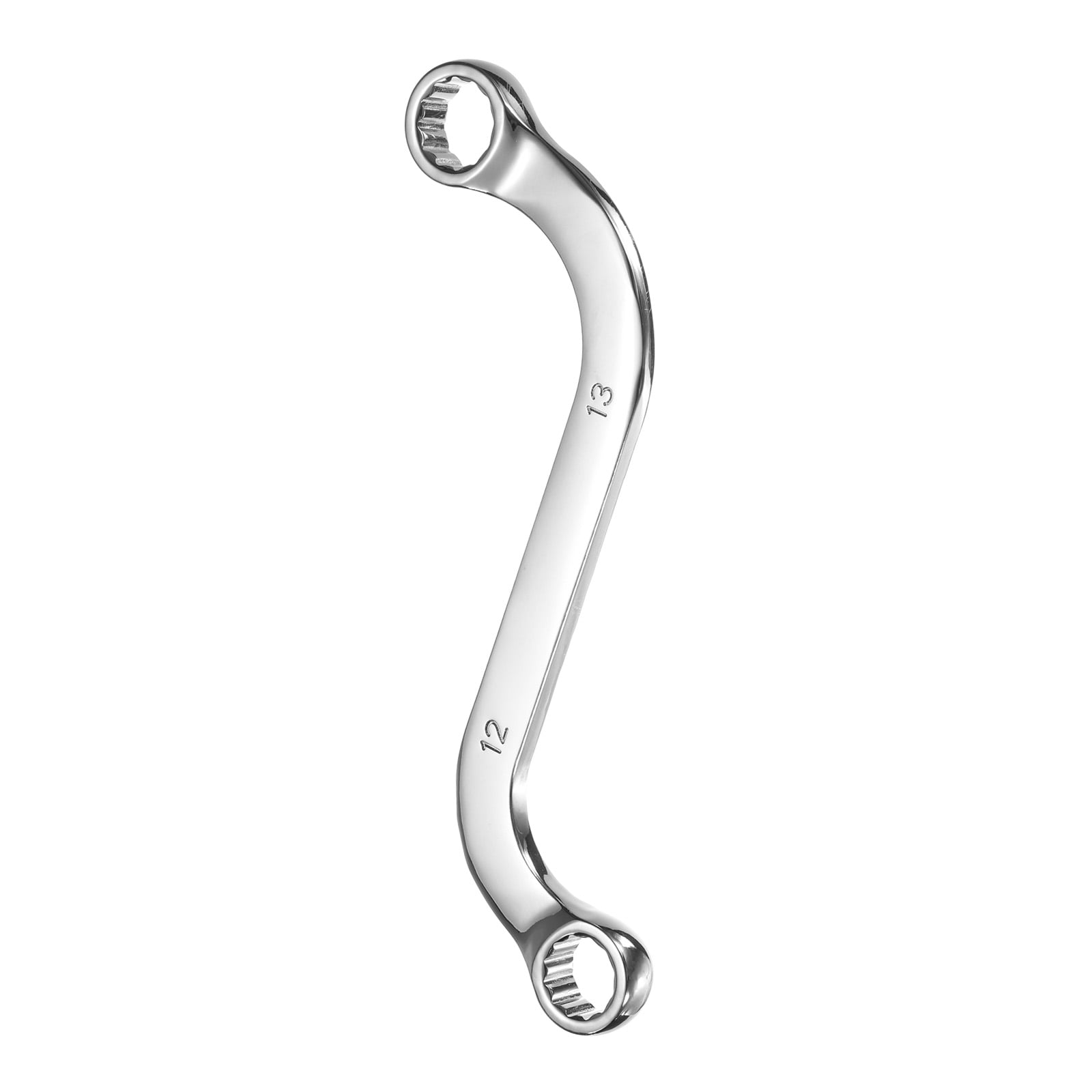 Uxcell 12mm x 13mm Metric 12-Point S-Style Box Wrench Double End S ...