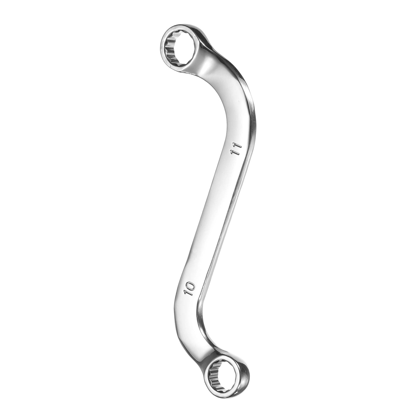 Uxcell 10mm x 11mm Metric 12-Point S-Style Box Wrench Double End S ...