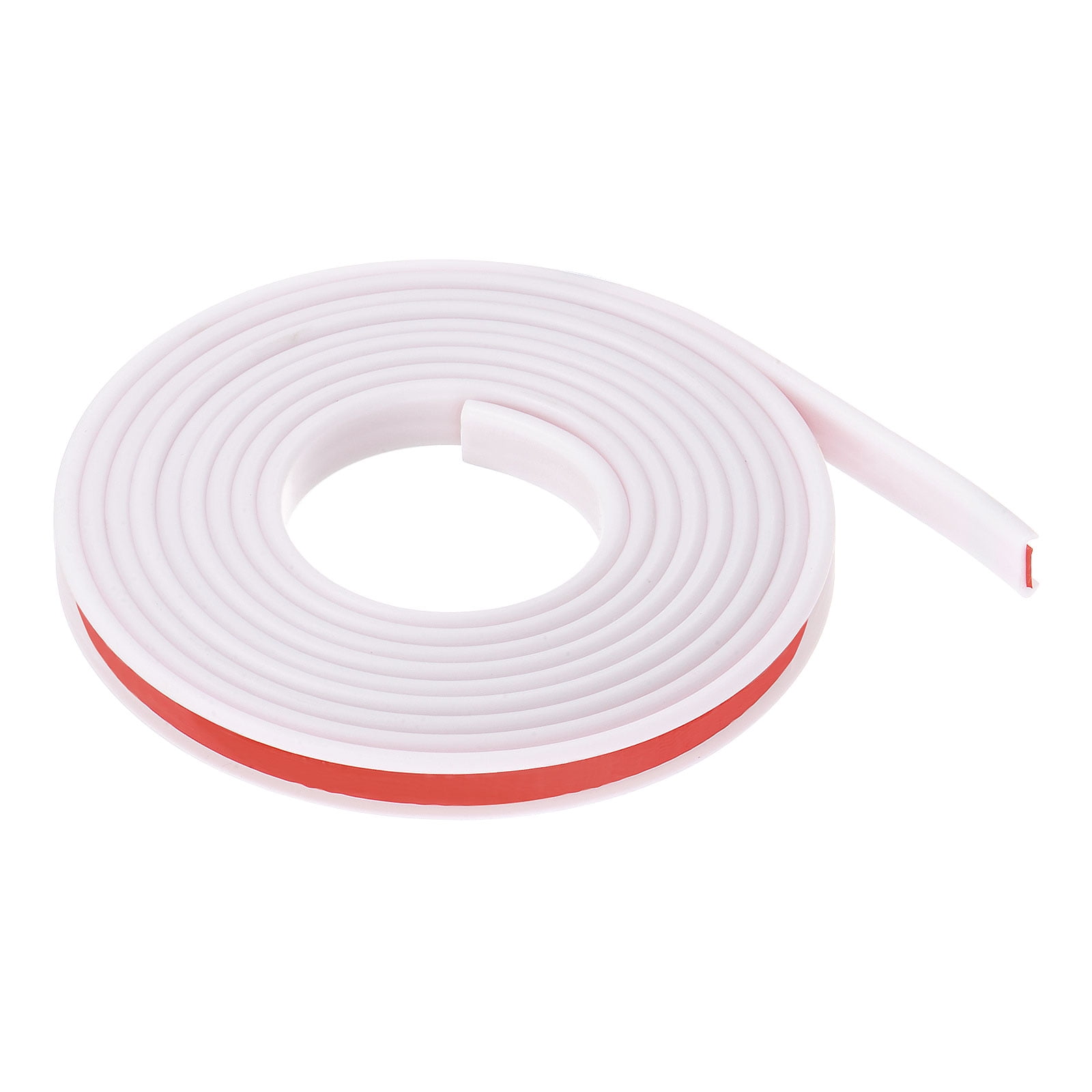 Uxcell 12mm x 3000mm Flexible TPE Self Adhesive U-Shape Veneer Edging ...