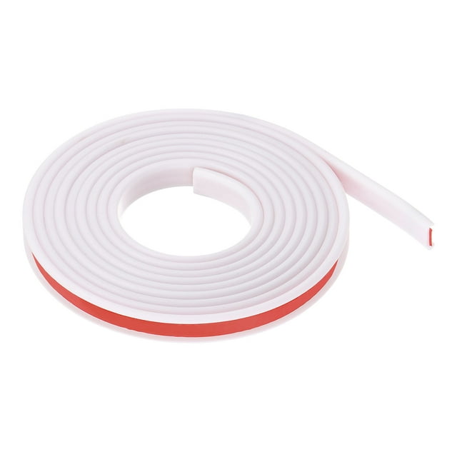 Uxcell 12mm x 3000mm Flexible TPE Self Adhesive U-Shape Veneer Edging ...