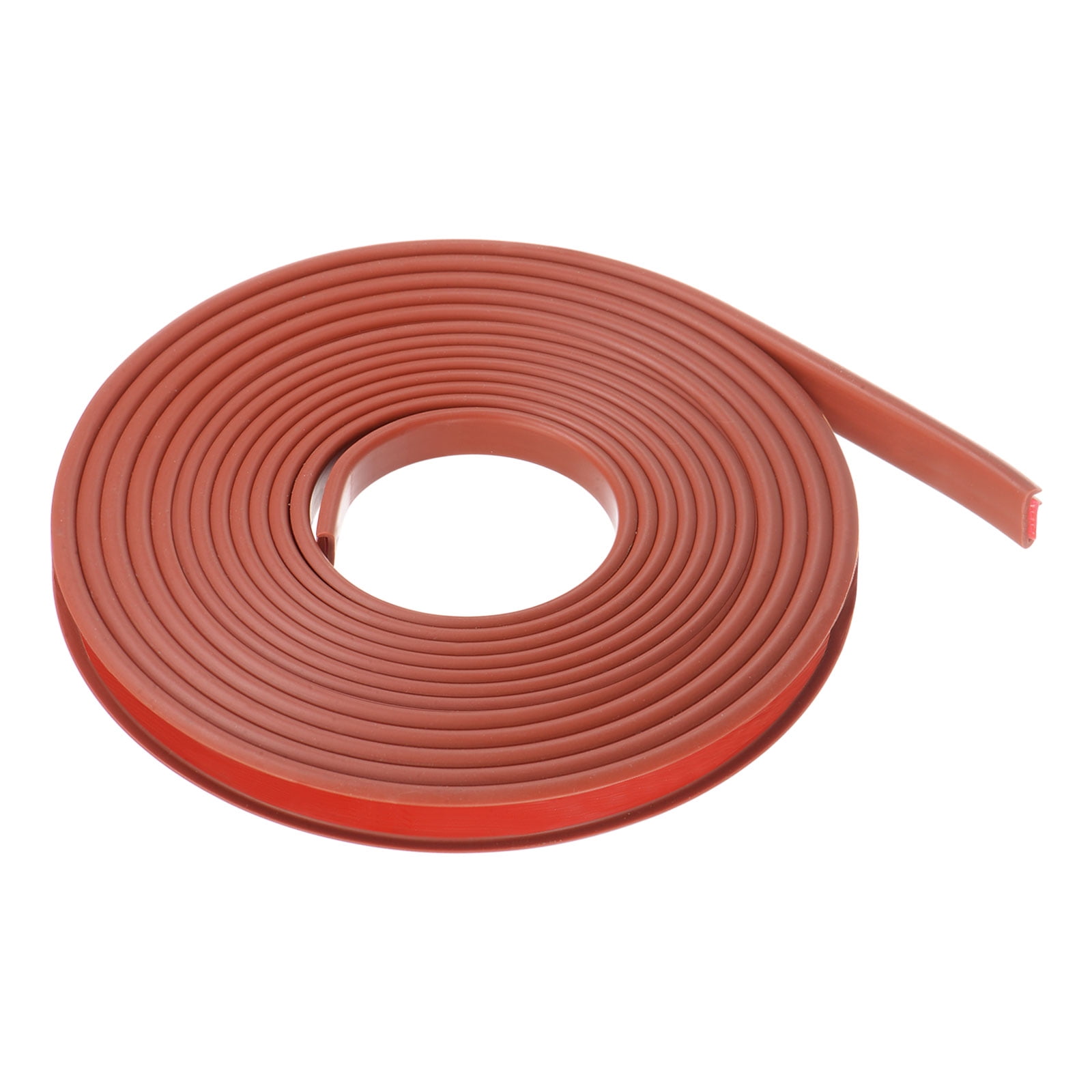 Uxcell 12mm x 5000mm Flexible TPE Self Adhesive U-Shape Veneer Edging ...