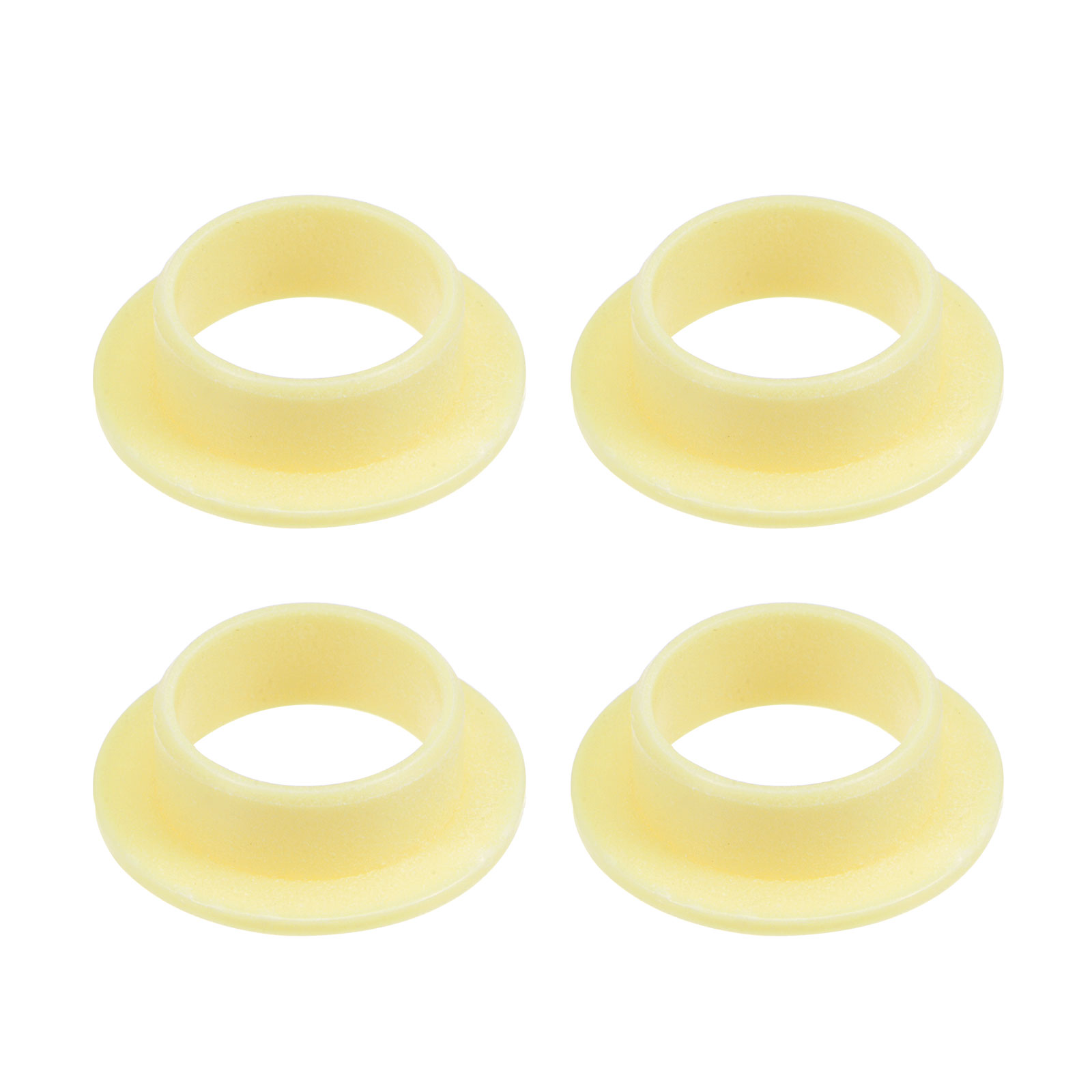 Uxcell 12mmx14mmx6mm Flanged Sleeve Bearings POM Wrapped Oilless ...