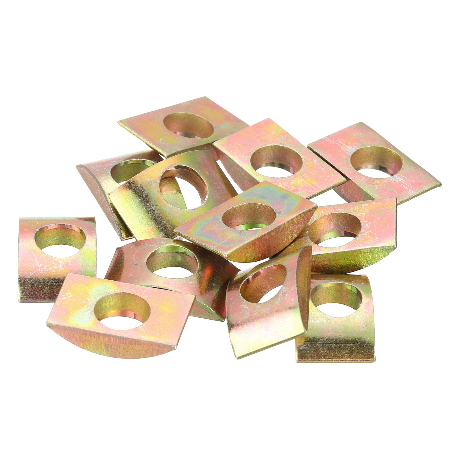 Uxcell 12pack M10 Half Moon Nuts Washers, Iron Solid Half Moon Lock ...