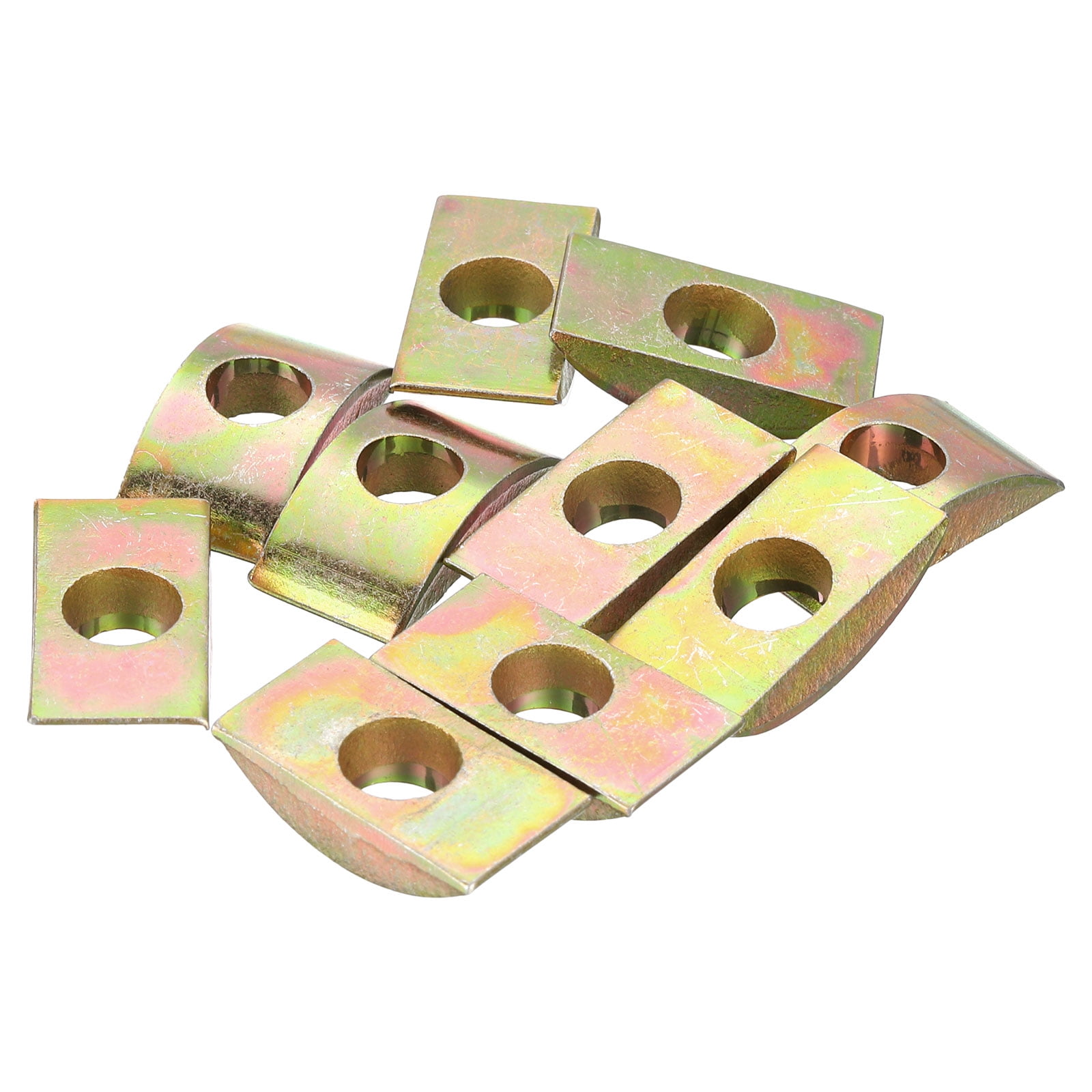 Uxcell 12pack M8 Half Moon Nuts Washers, Iron Solid Half Moon Lock ...