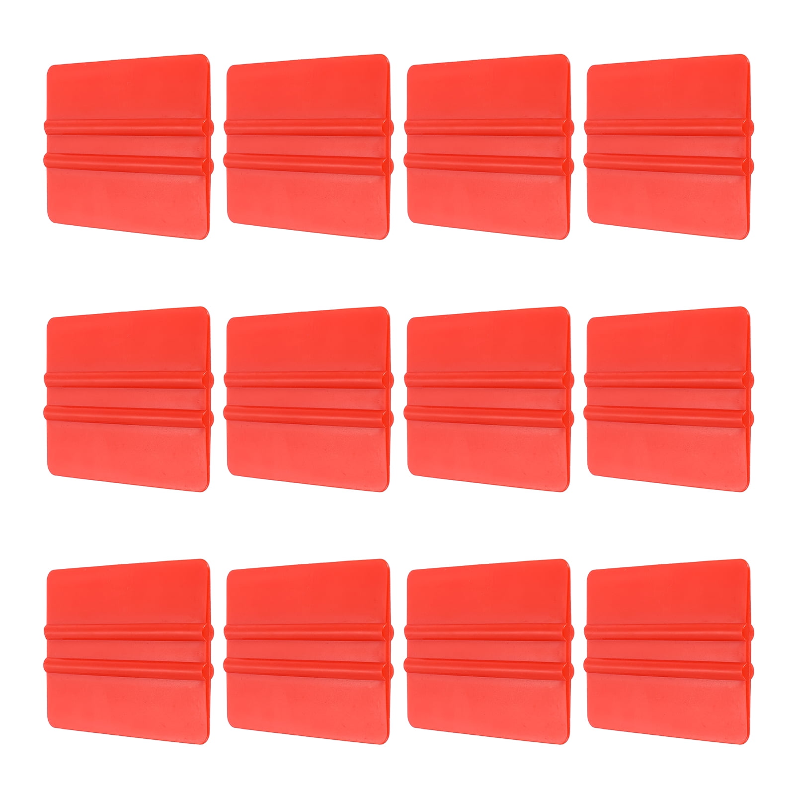 Uxcell 12pack Vinyl Squeegee, Decal Squeegee Tool, 4-Inch Scraper for ...
