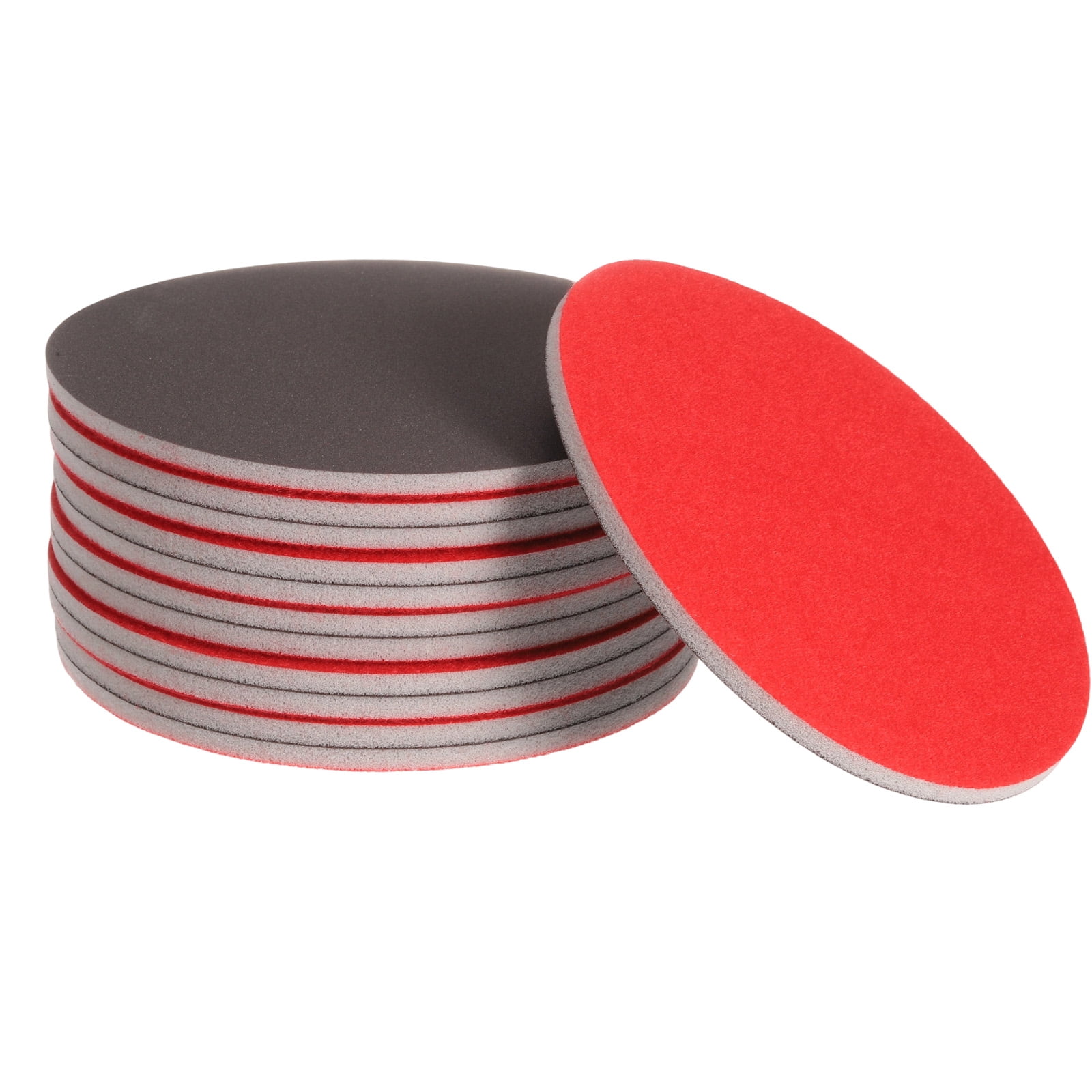 Uxcell 12pcs 1200 Grit Sanding Sponge 6 Inch Hook and Loop Sponge ...
