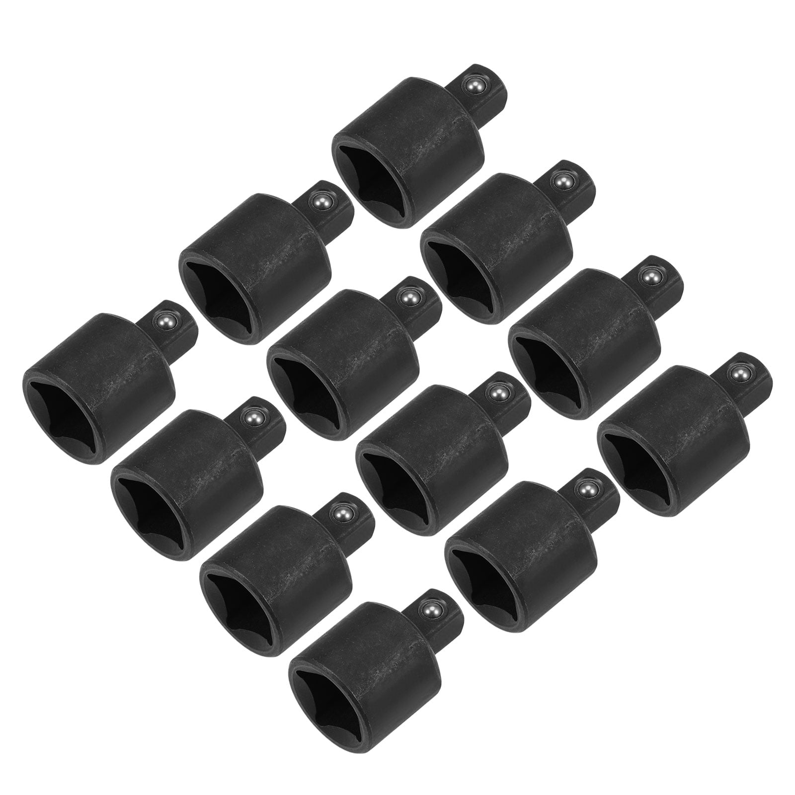Uxcell 12pcs 3/8" Drive (F) x 1/4" (M) Socket Reducer Adapters, Female ...
