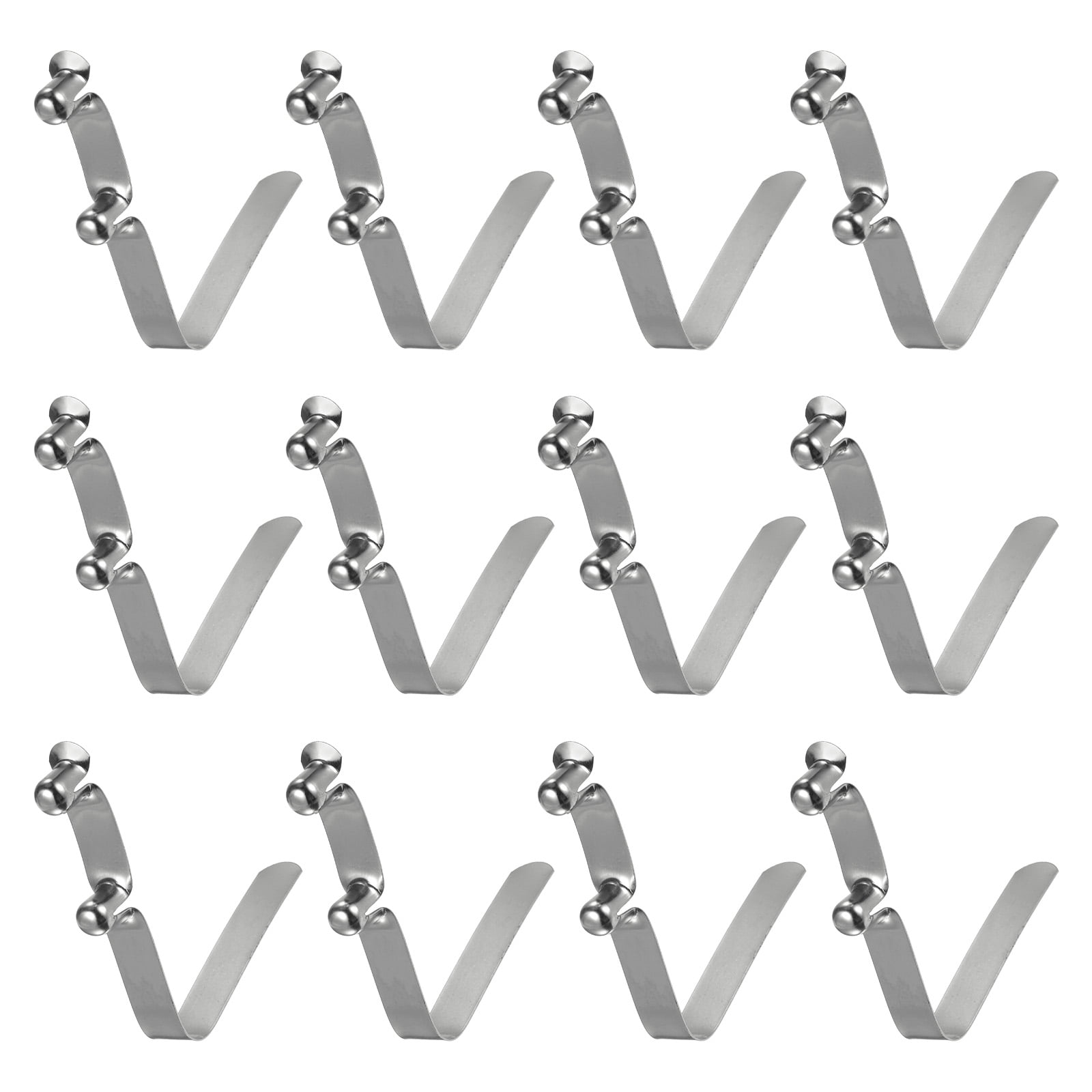 Uxcell 12pcs Double Button Kayak Paddle Snap Spring Clip 64x10mm V ...