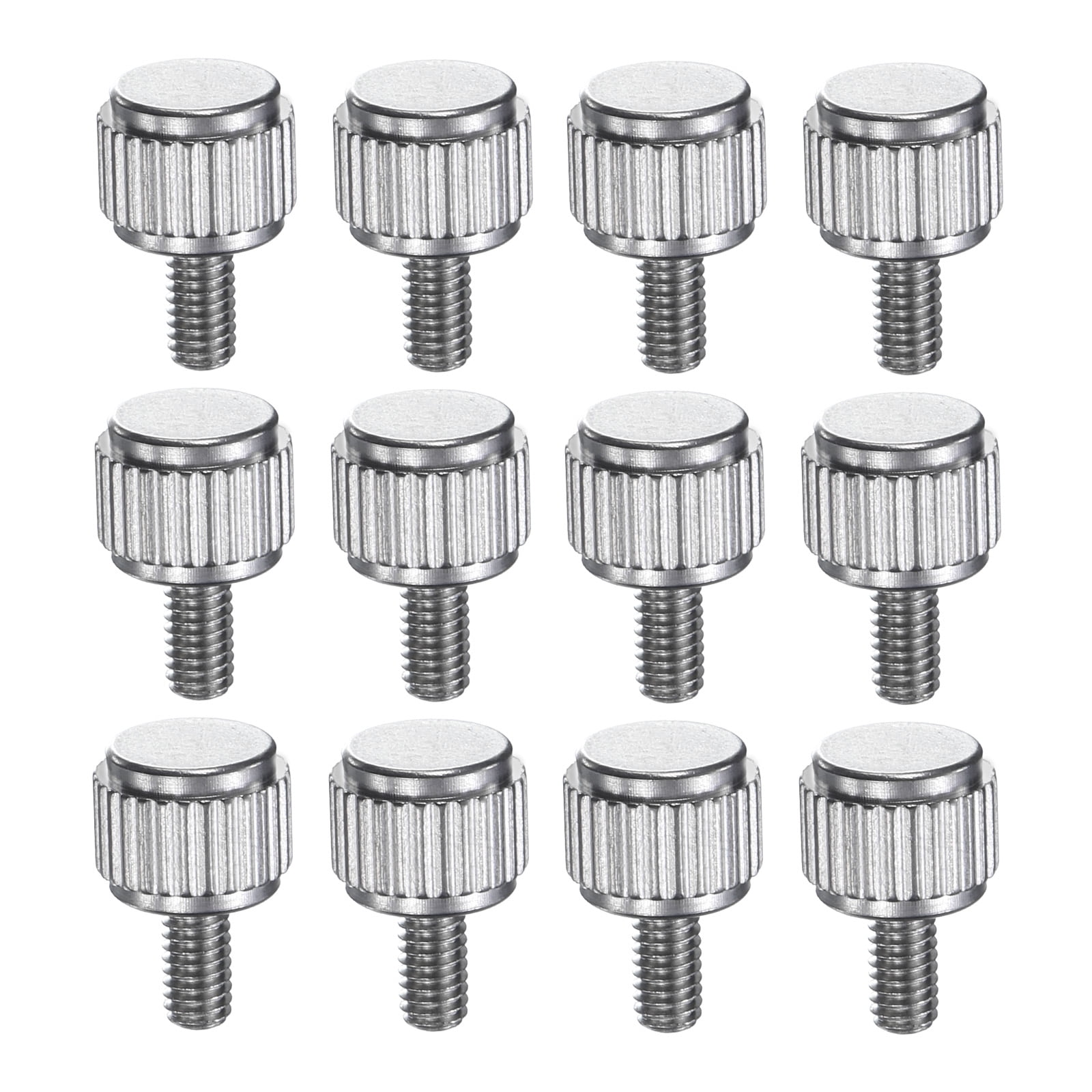 Uxcell 12pcs Flat Head Knurled Thumb M2.5x5mm Slide Caliper Locking ...