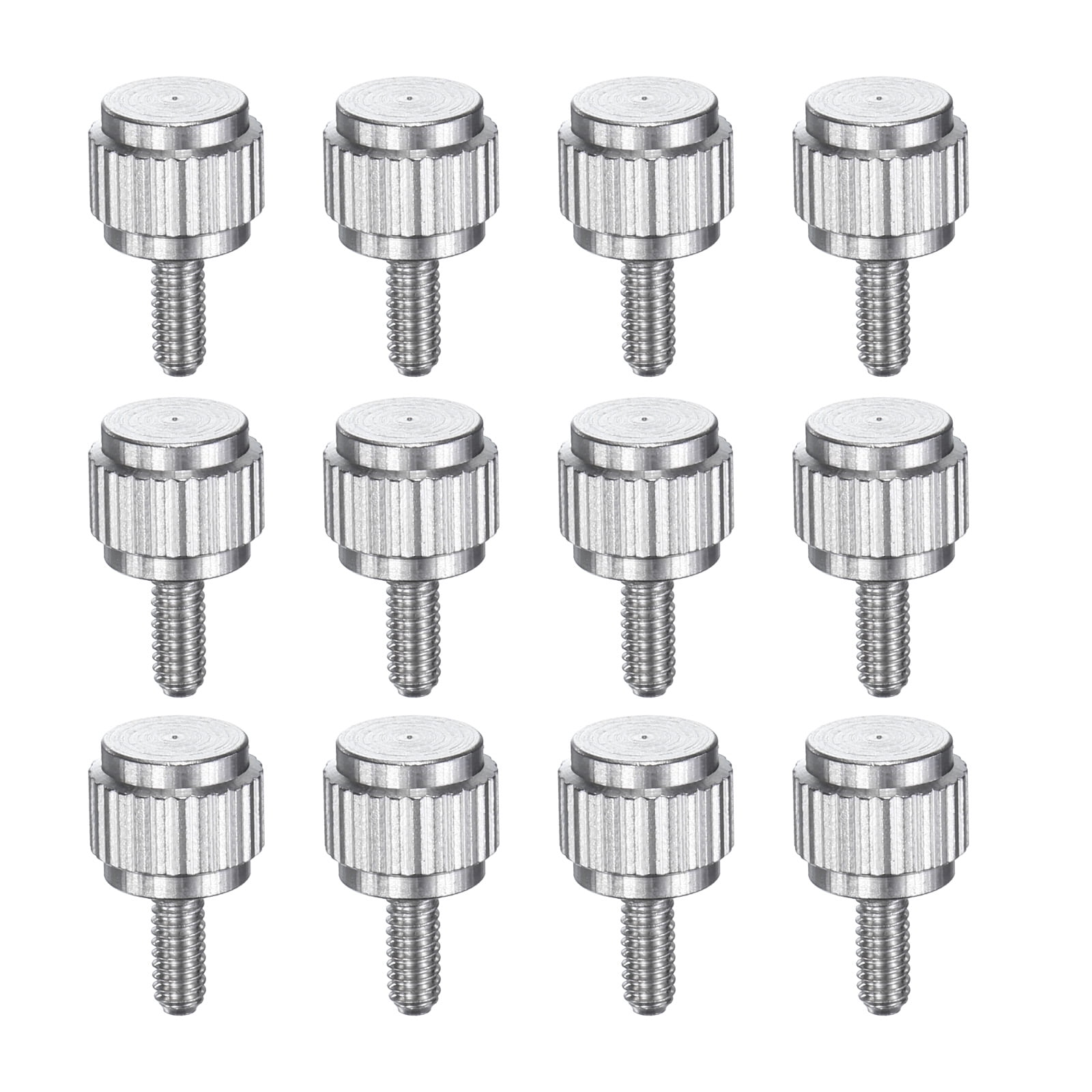 Uxcell 12pcs Flat Head Knurled Thumb M2x5mm Slide Caliper Locking Screw ...