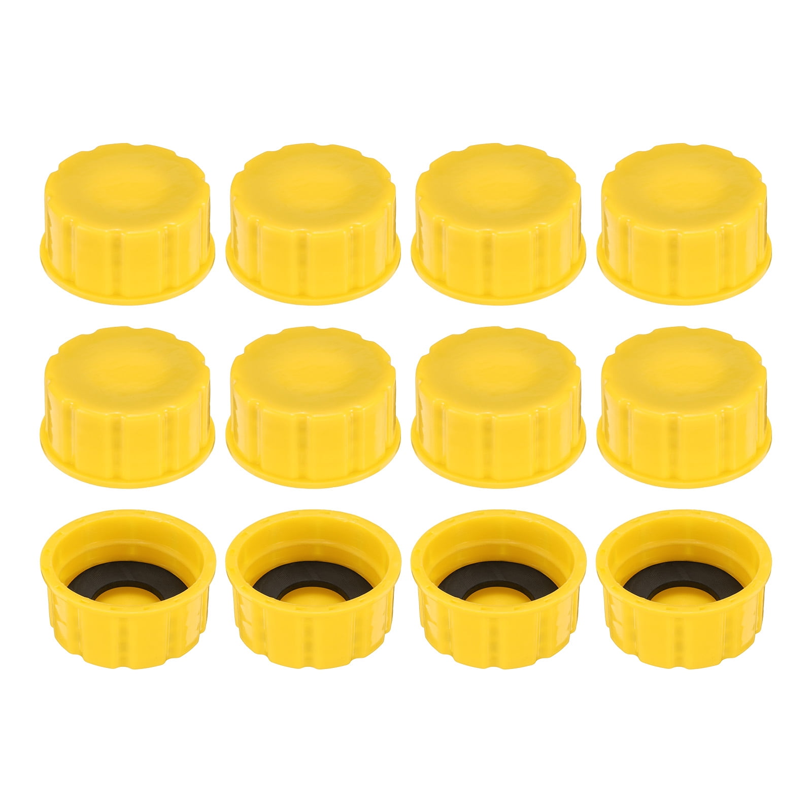Uxcell 12pcs Gas Can Cap, Coarse Thread Gas Cap Replacement Gas Can Lid ...
