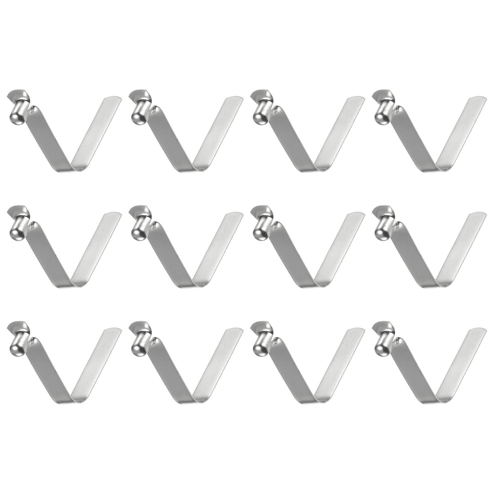 Uxcell 12pcs Single Button Kayak Paddle Snap Spring Clip 32x7.5mm V ...