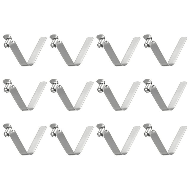 Uxcell 12pcs Single Button Kayak Paddle Snap Spring Clip 32x7.5mm V ...