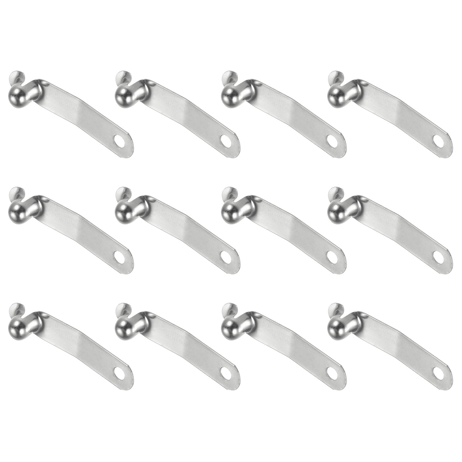 Uxcell 12pcs Single Button Kayak Paddle Snap Spring Clip 37x7mm V ...