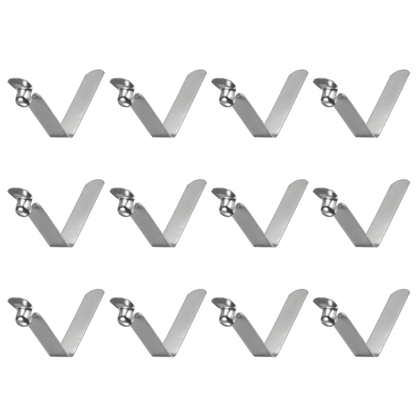 Uxcell 12pcs Single Button Kayak Paddle Snap Spring Clip 38x6mm V ...
