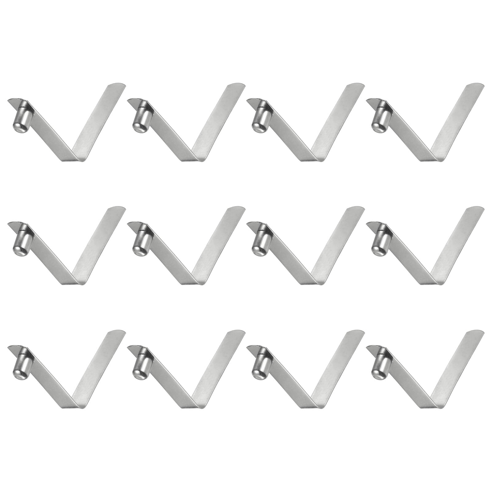 Uxcell 12pcs Single Button Kayak Paddle Snap Spring Clip 44x8mm V ...