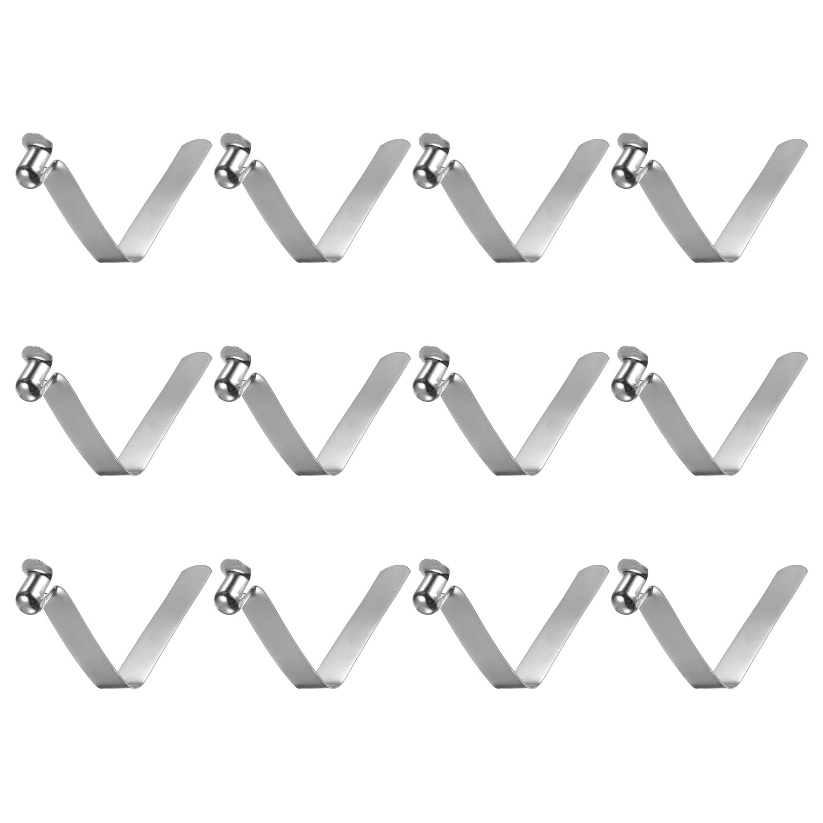 Uxcell 12pcs Single Button Kayak Paddle Snap Spring Clip 49x11mm V ...