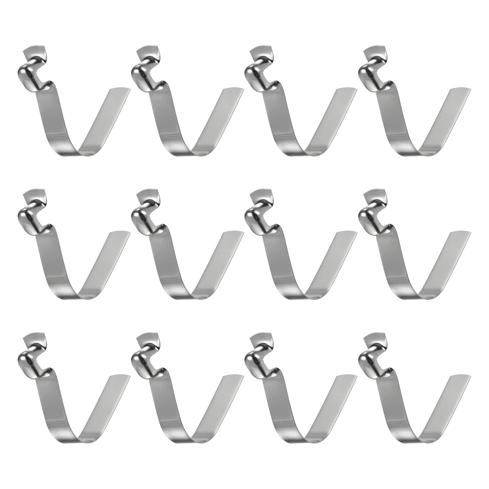 Uxcell 12pcs Single Button Kayak Paddle Snap Spring Clip 54x13mm V ...