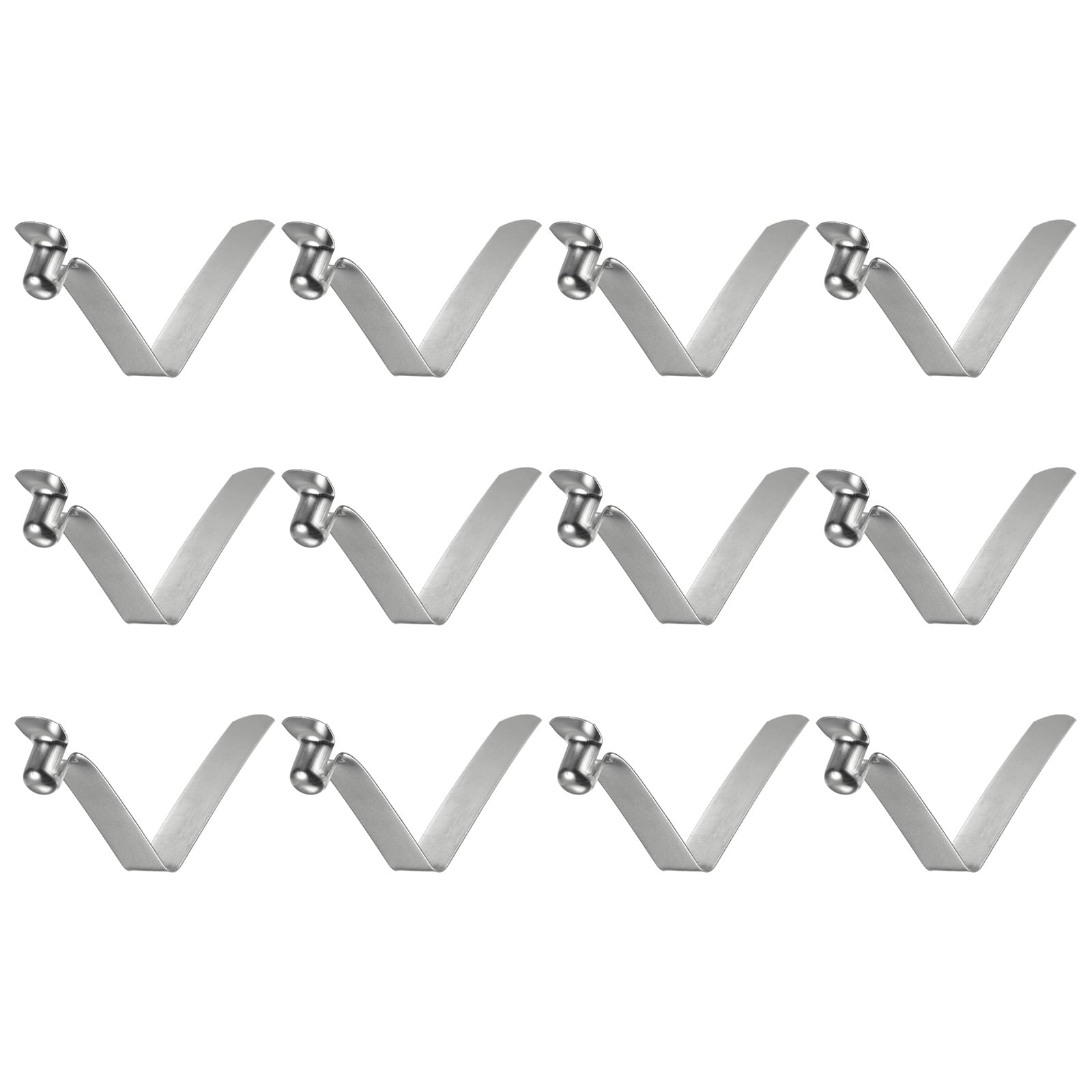 Uxcell 12pcs Single Button Kayak Paddle Snap Spring Clip 55x12mm V ...