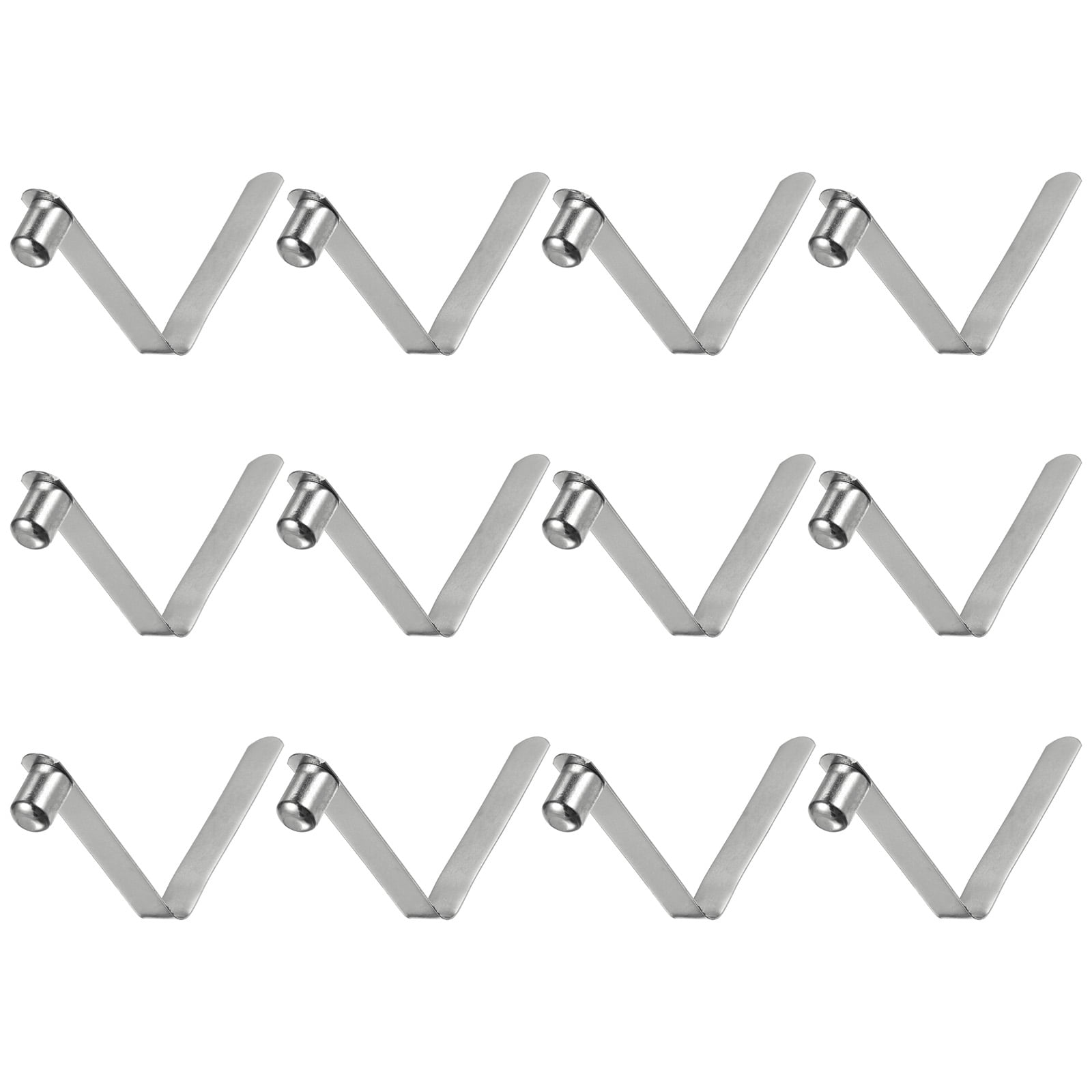 Uxcell 12pcs Single Button Kayak Paddle Snap Spring Clip 60x13.6mm V ...
