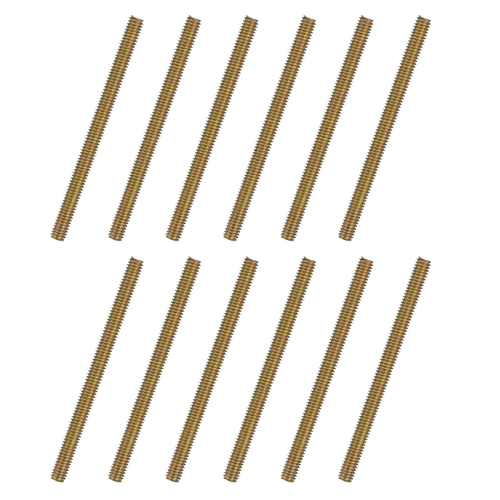Uxcell 12pcs packs Fully Threaded Rods 5/16x4-1/4" for Mounting ...