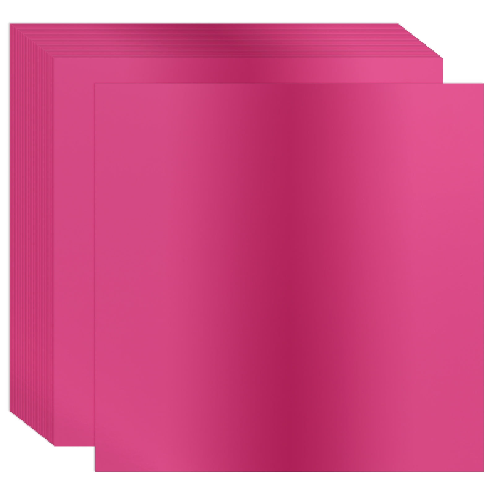 Uxcell 12x12 Inch Metallic Cardstock Paper, 30 Pcs 250GSM Foil Mirror ...