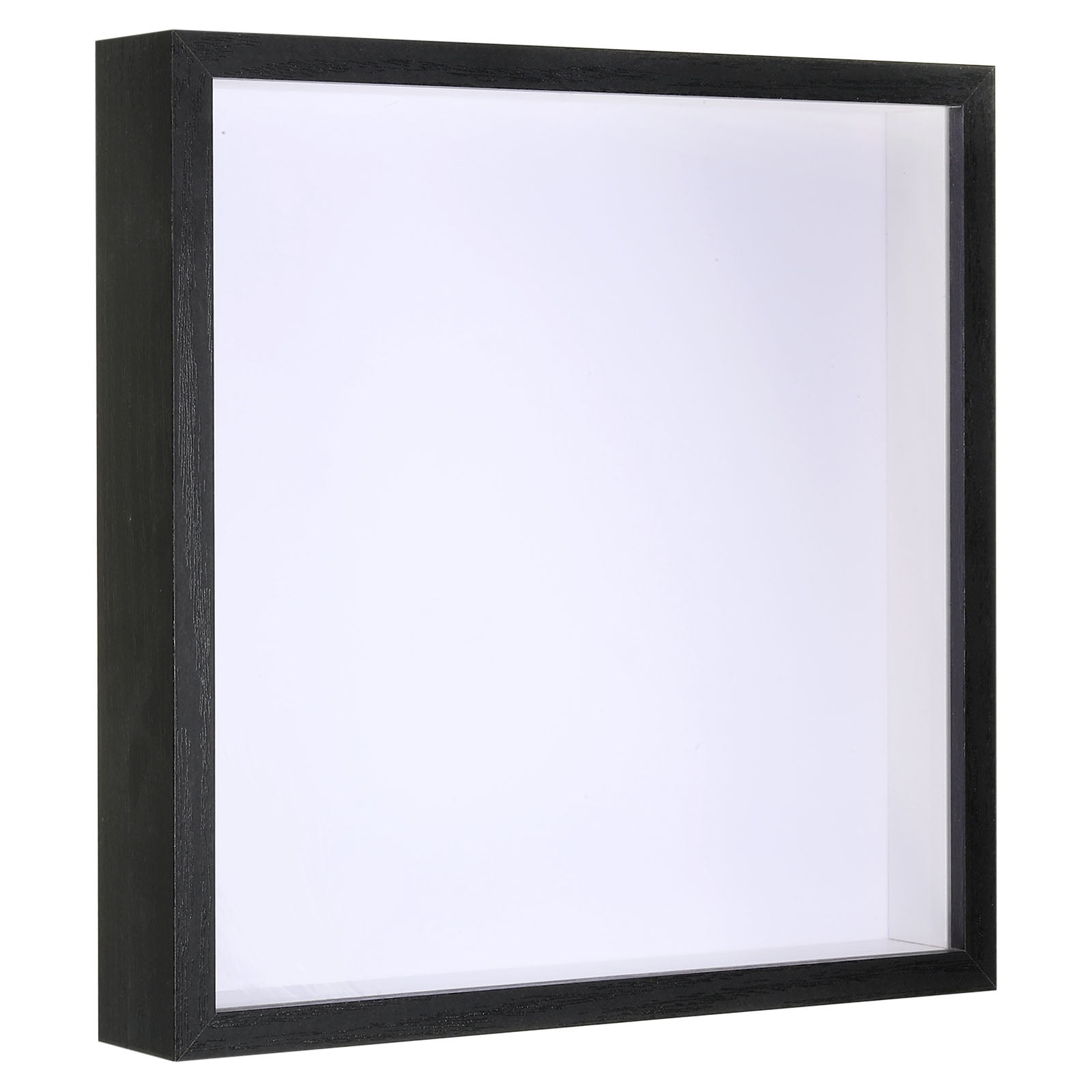 Uxcell 12x12 Shadow Box Frame Wooden Dried Flower Photo Frame Floating ...