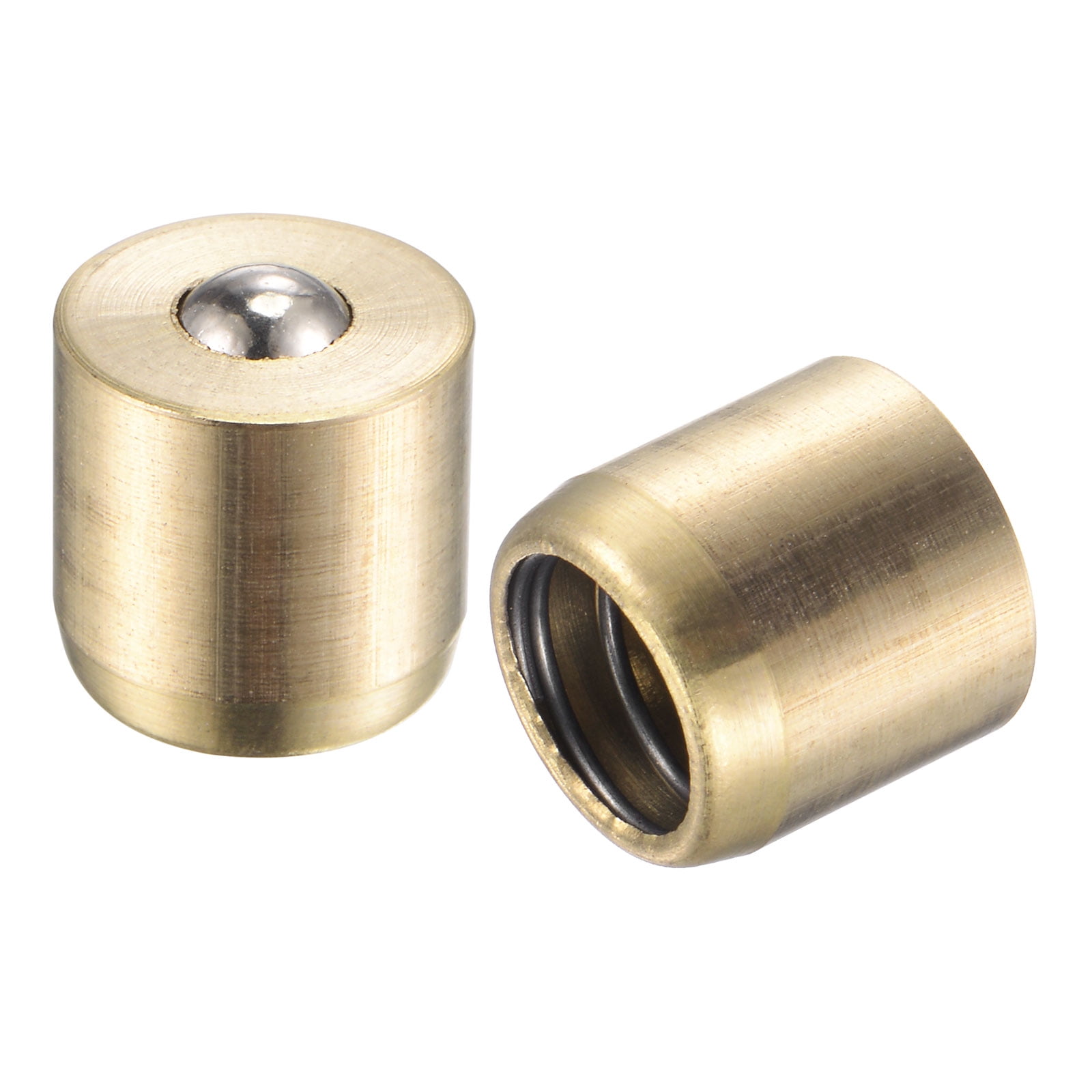 Oil Cup Uxcell Spring - 10mm Thread Brass Tone Lubricating Grease Cap ...