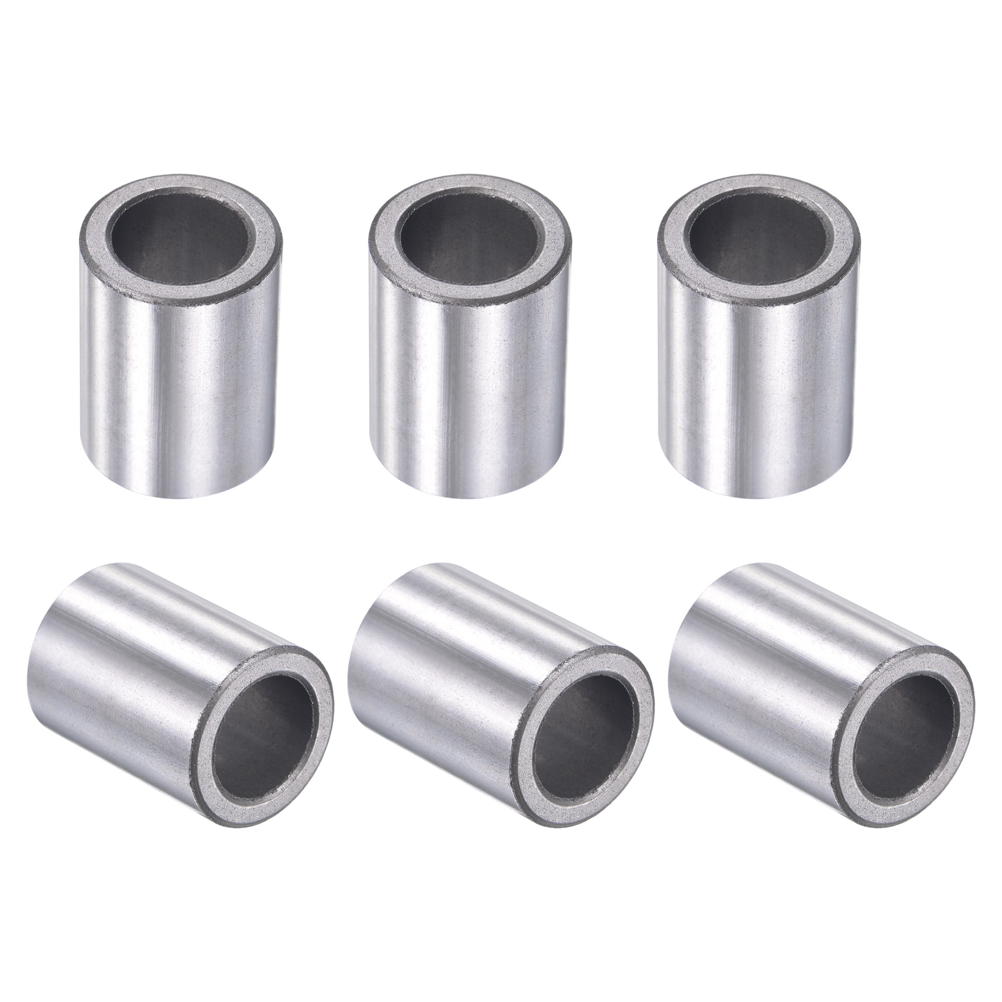 Uxcell 12x18x24mm Sleeve Bearings Sintered Iron Self-Lubricating ...