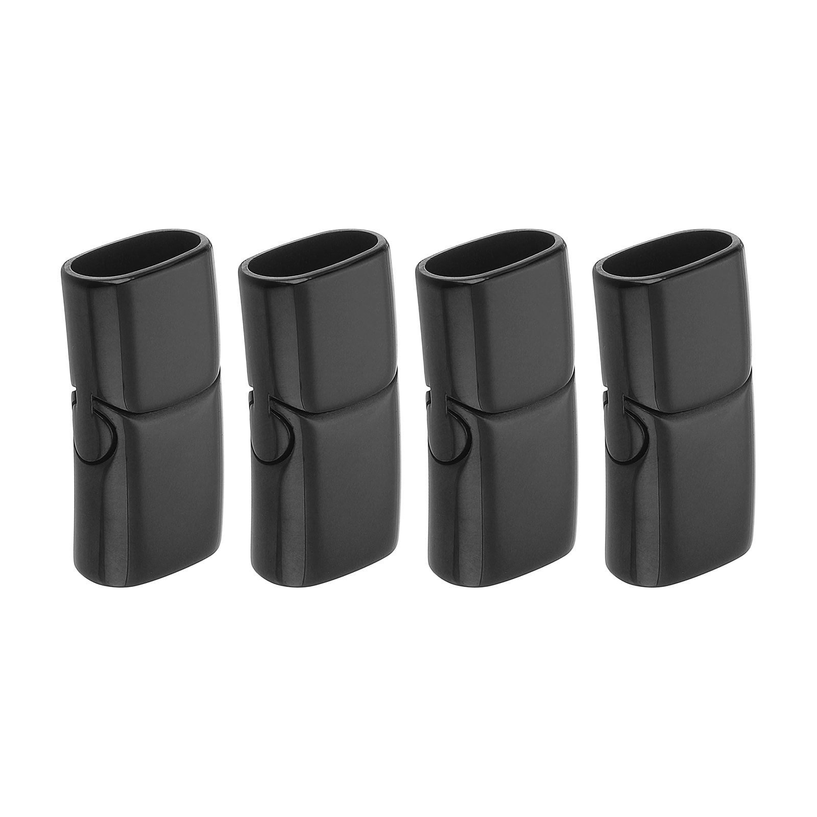 Uxcell 12x6mm Jewelry Bracelet Clasps, 4 Pack Flat Leather Clasp for ...