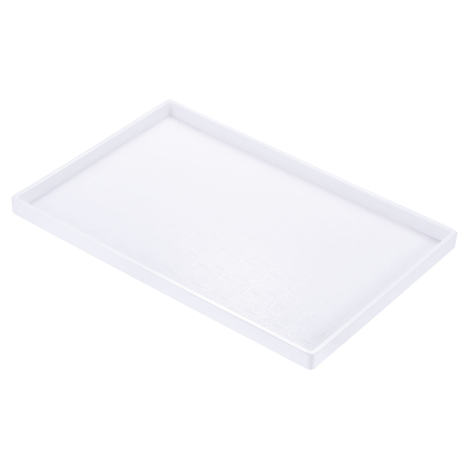 Uxcell 12x8" Fast Food Tray, Plastic Reusable Multi-Purpose Rectangle ...