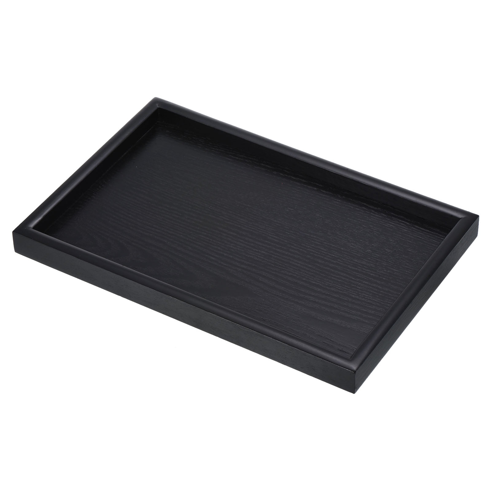 Uxcell Wood Serving Tray Rectangular Platter Tea Coffee Snack Candle ...