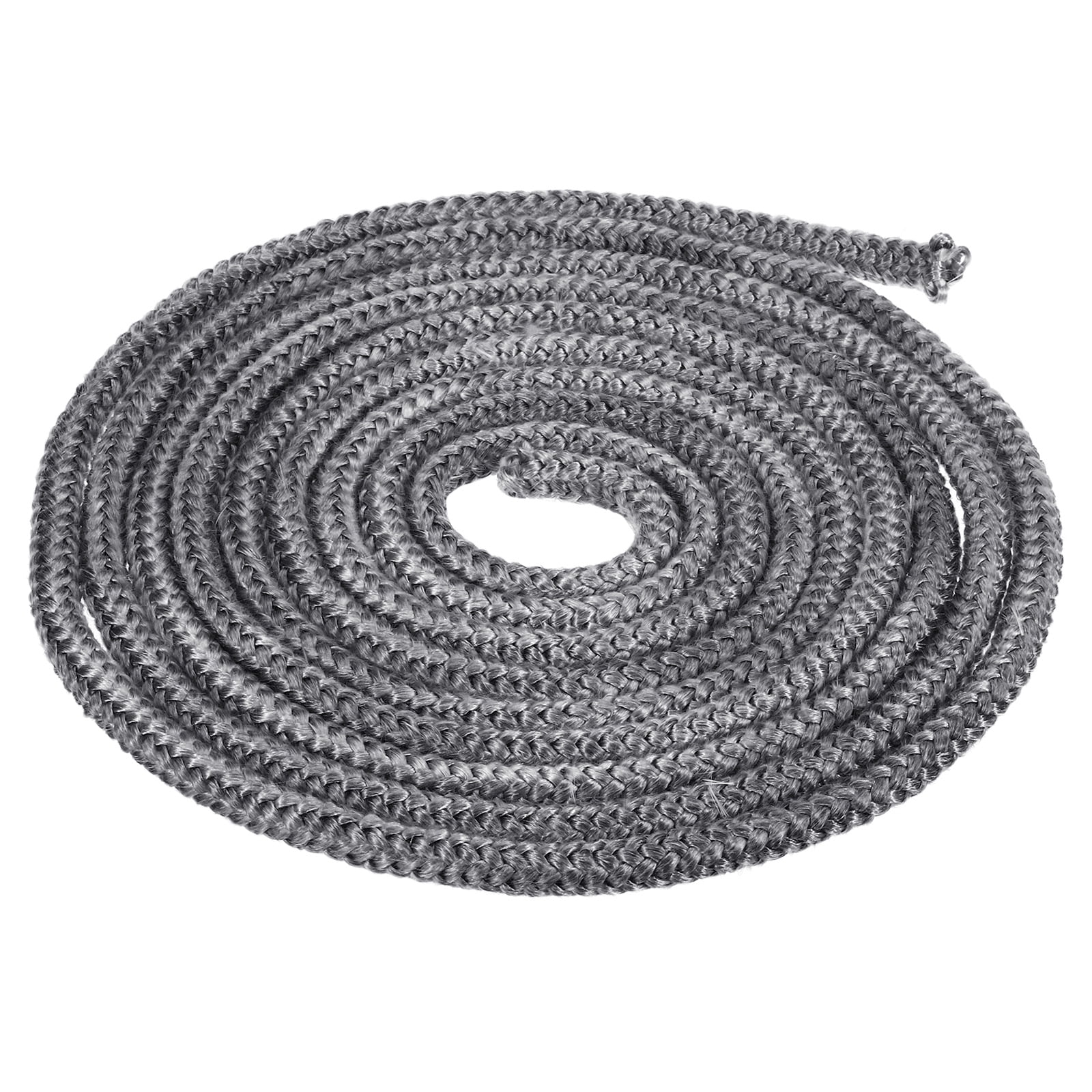 Uxcell 13.12ftx0.39inch Fiberglass Rope, Round Braided Rope High ...